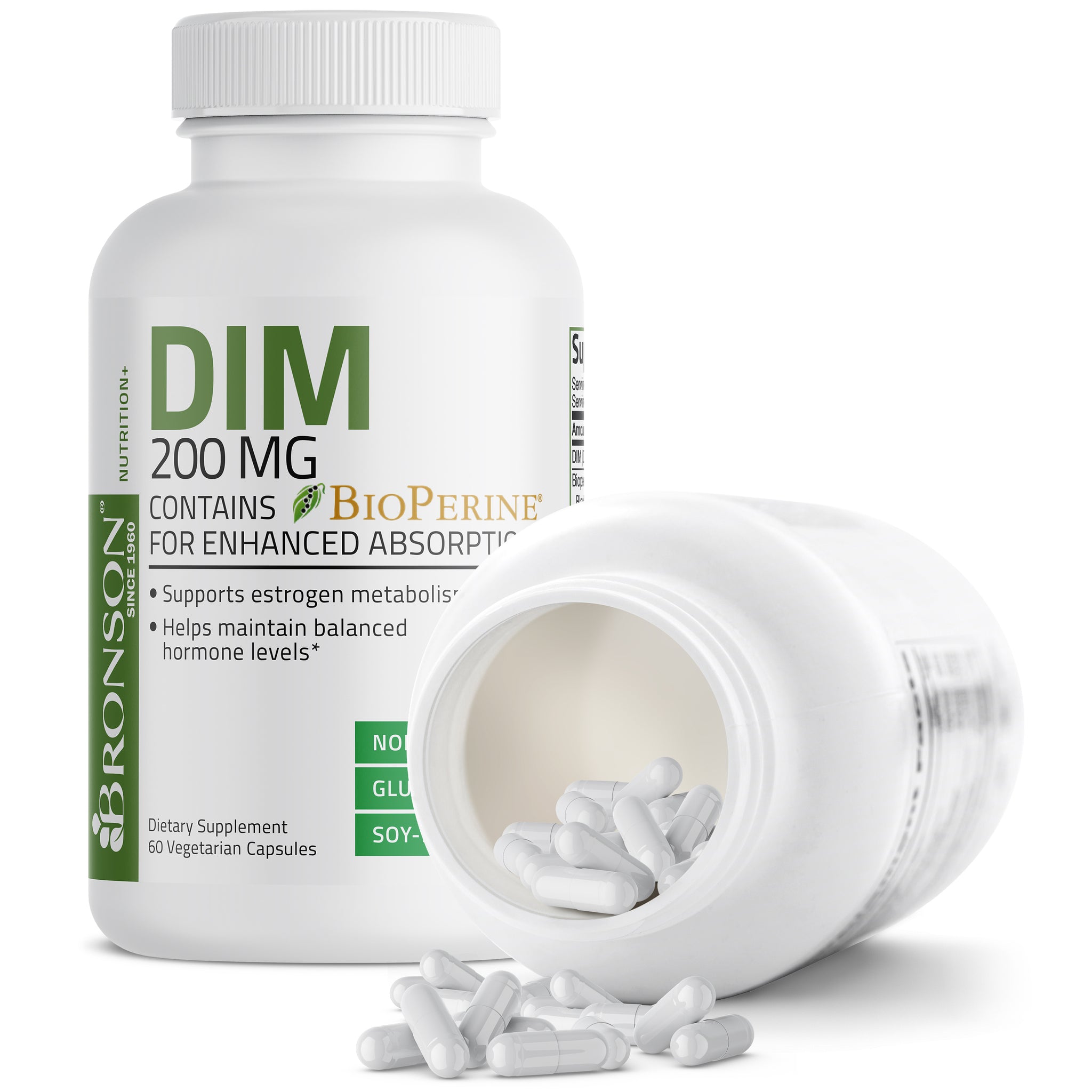 DIM with BioPerine® - 200 mg | Vitamins & Supplements | Bronson ...