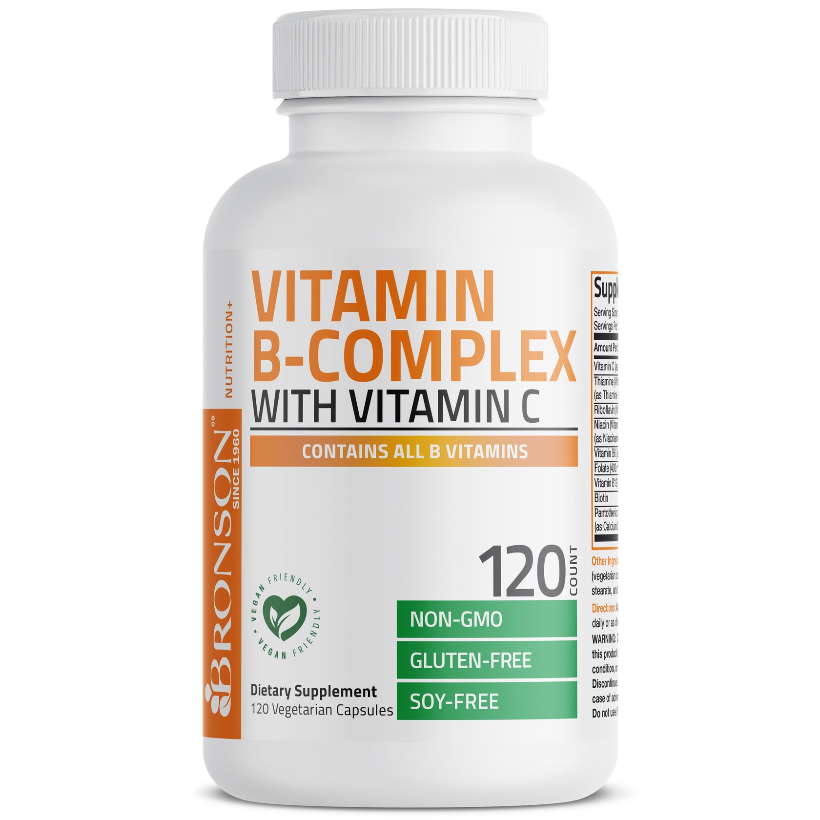 Vitamin B Complex with Vitamin C – Bronson Vitamins | Quality Vitamins ...