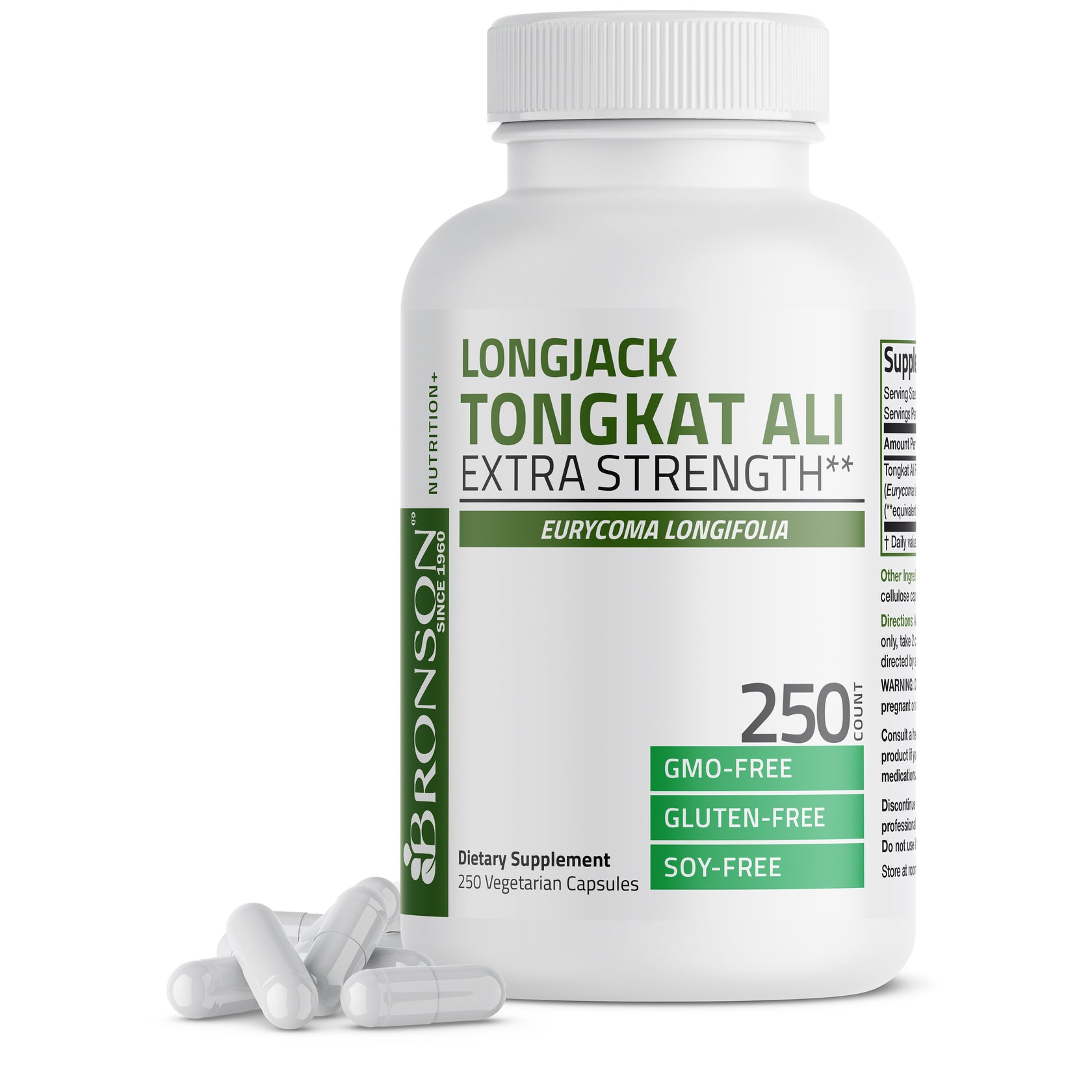 Longjack Tongkat Ali 1200mg - 120 Vegetarian Tablets | Herbs & Herbals ...