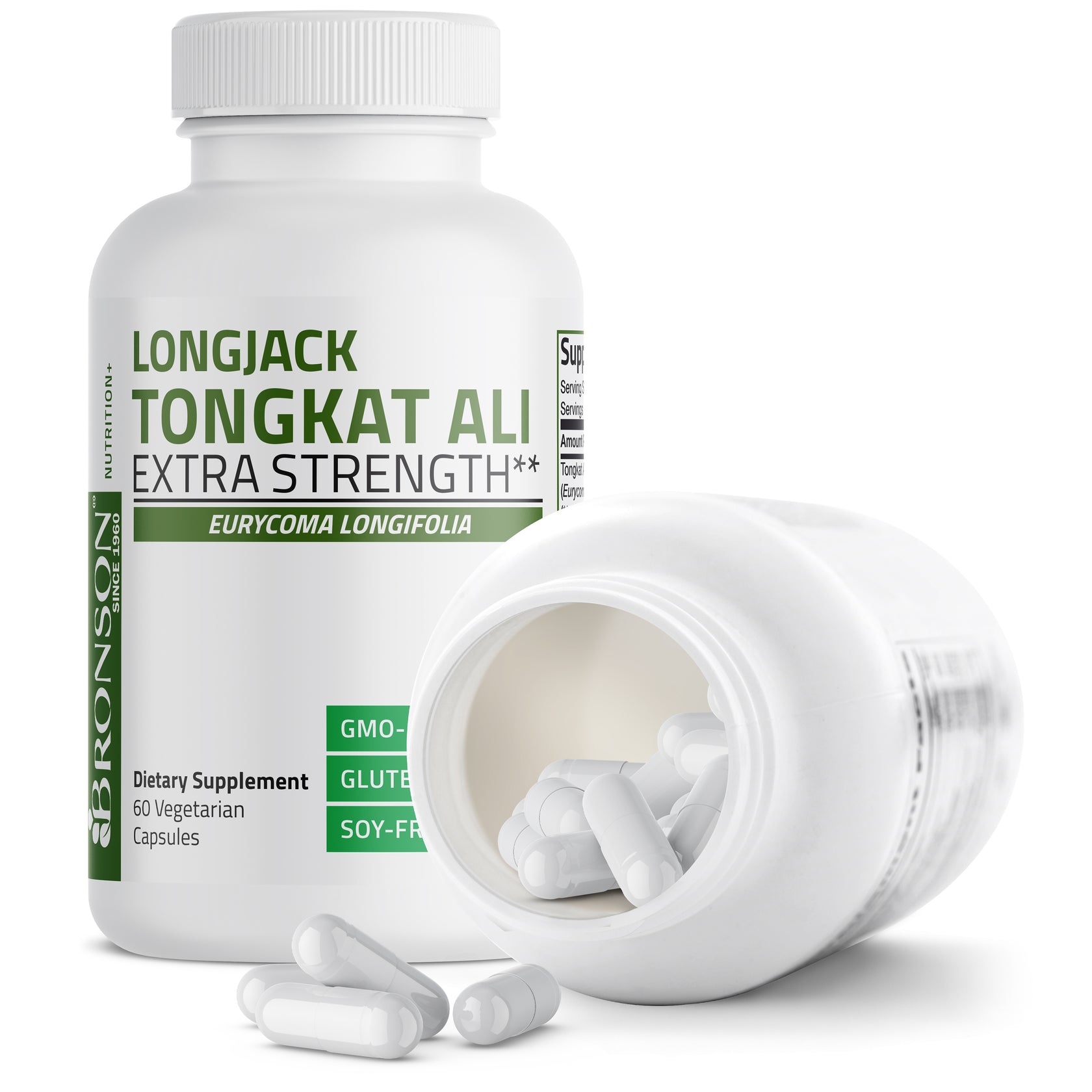 Longjack Tongkat Ali 1200mg - 120 Vegetarian Tablets | Herbs & Herbals ...