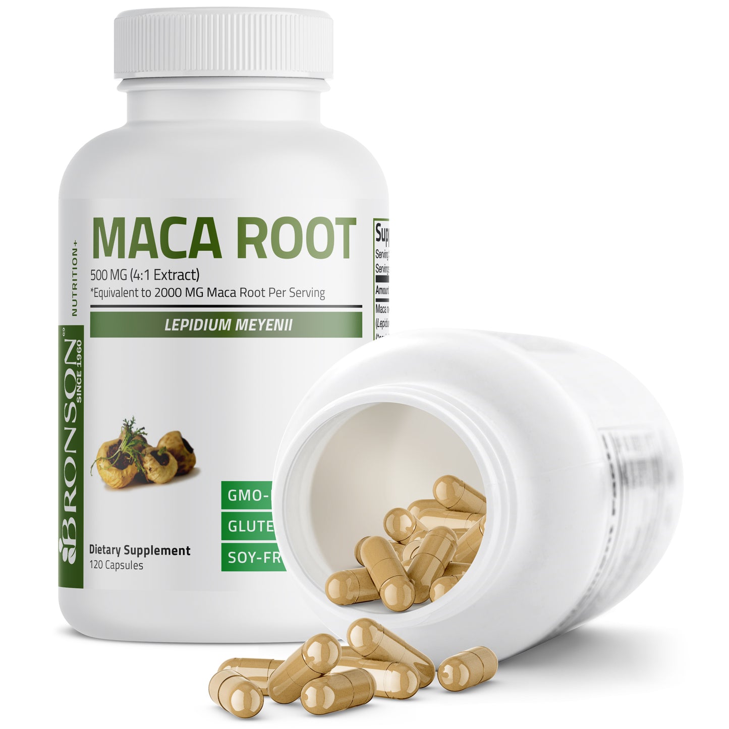 Maca Root Extra Strength - 2,000 mg | Herbs & Herbals | Bronson ...
