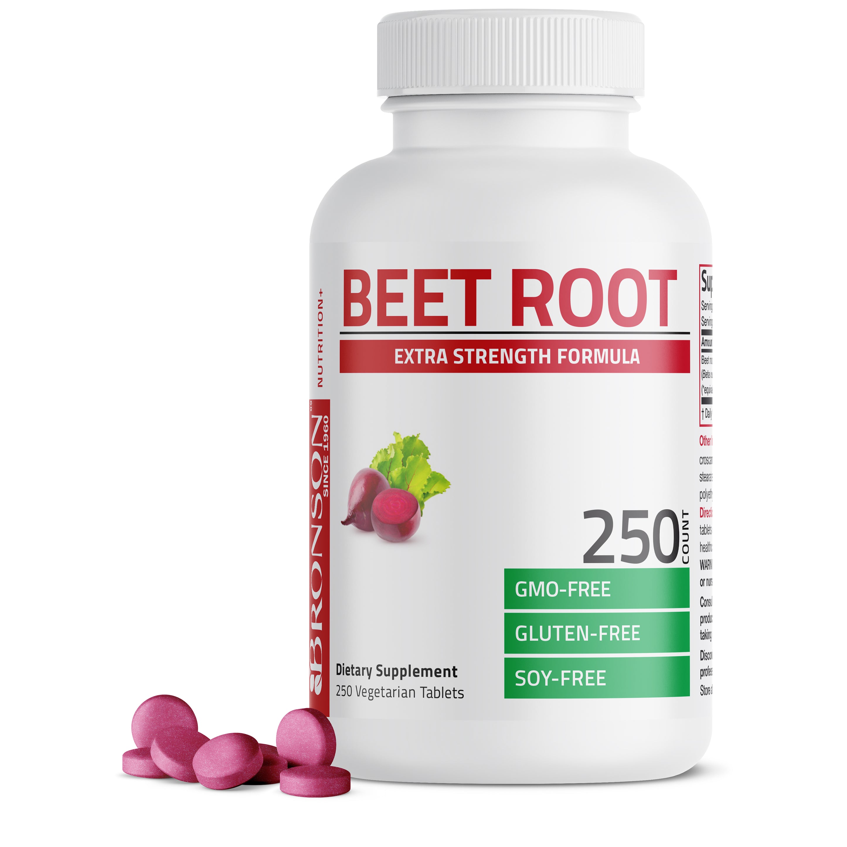 Beet Root Extra Strength - 2000 mg | Herbs & Herbals | Bronson Vitamins ...