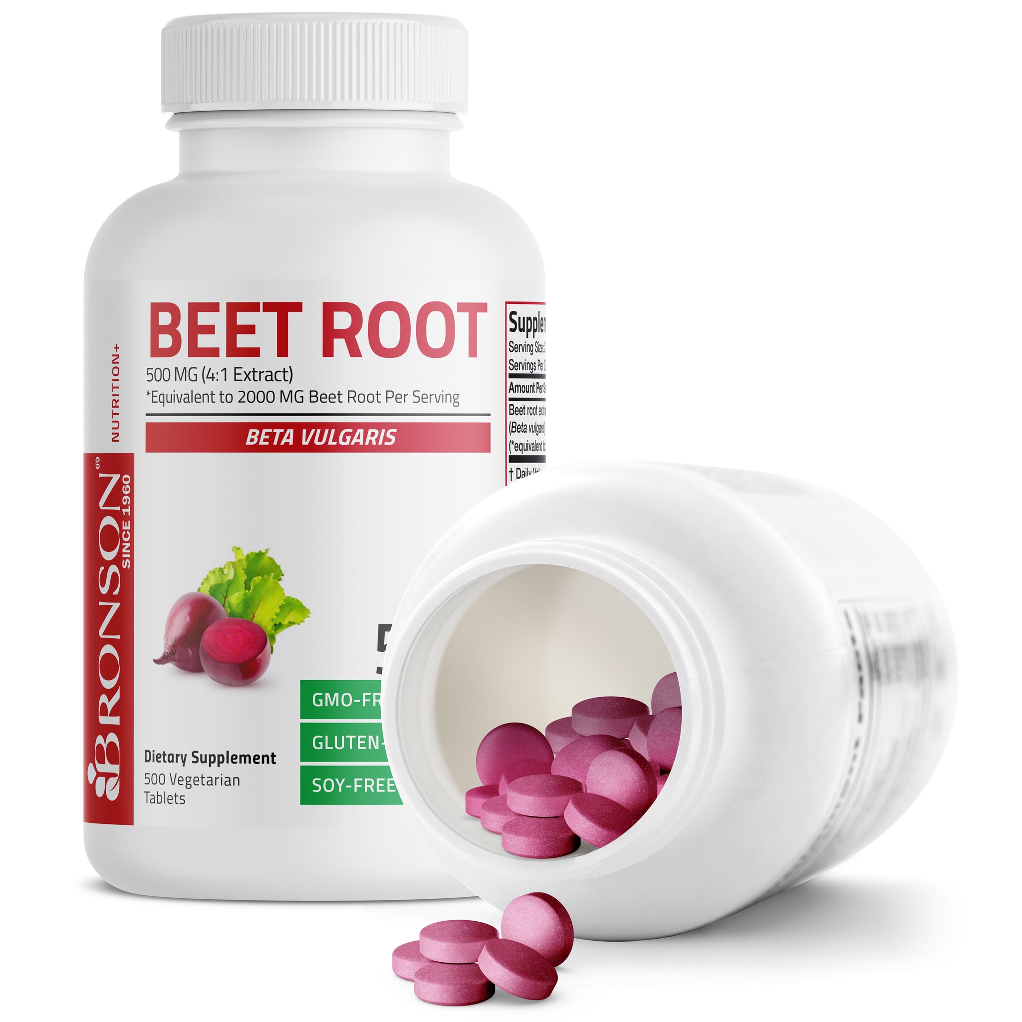 Beet Root Extra Strength - 2000 mg - 250 Vegetarian Tablets | Herbs ...