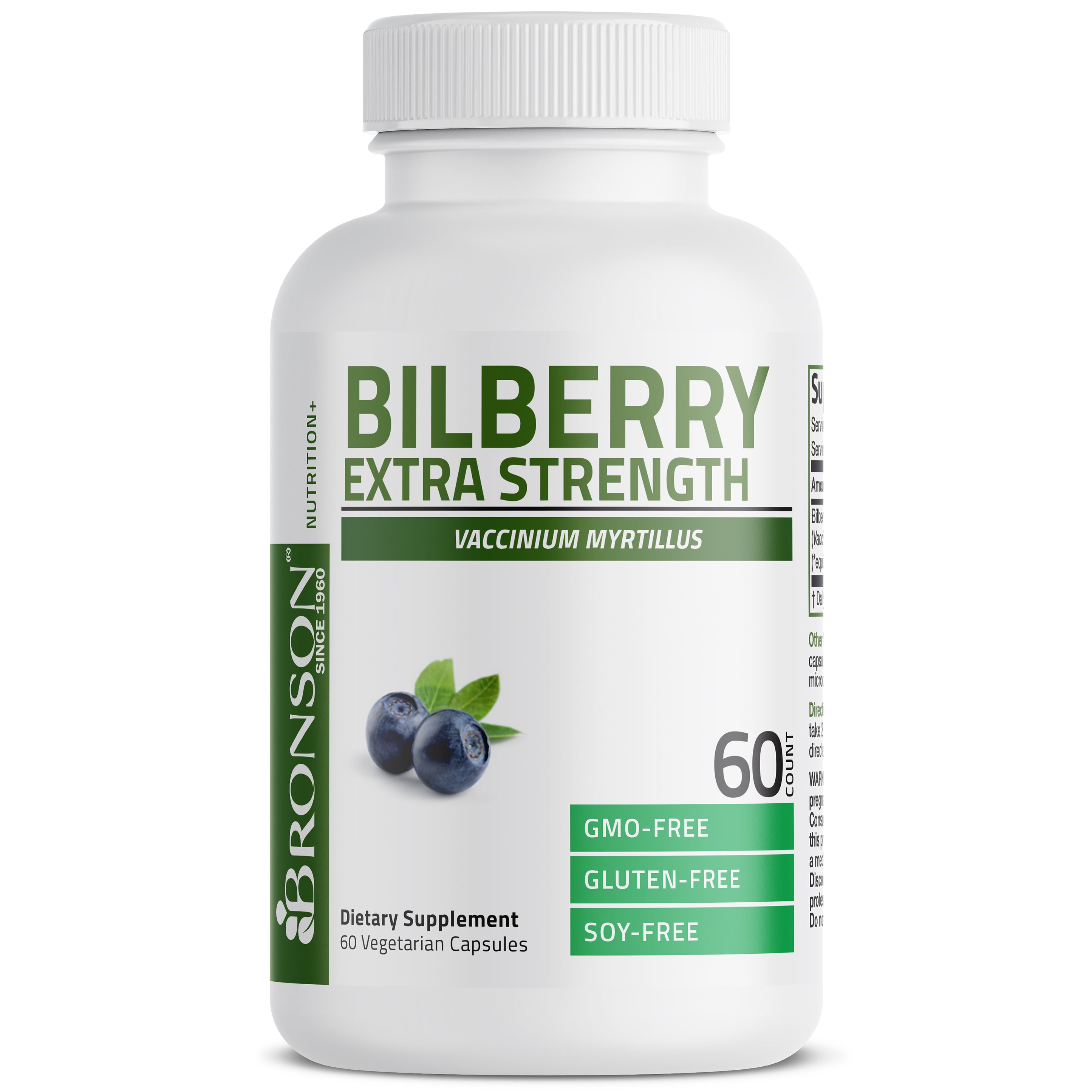 Bilberry Extra Strength 3000 MG – Bronson Vitamins | Quality Vitamins ...