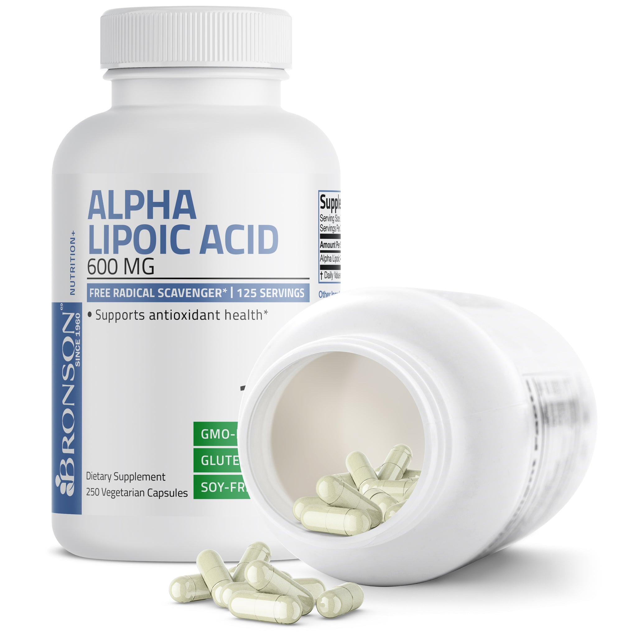 Alpha Lipoic Acid 600 MG – Bronson Vitamins | Quality Vitamins and ...