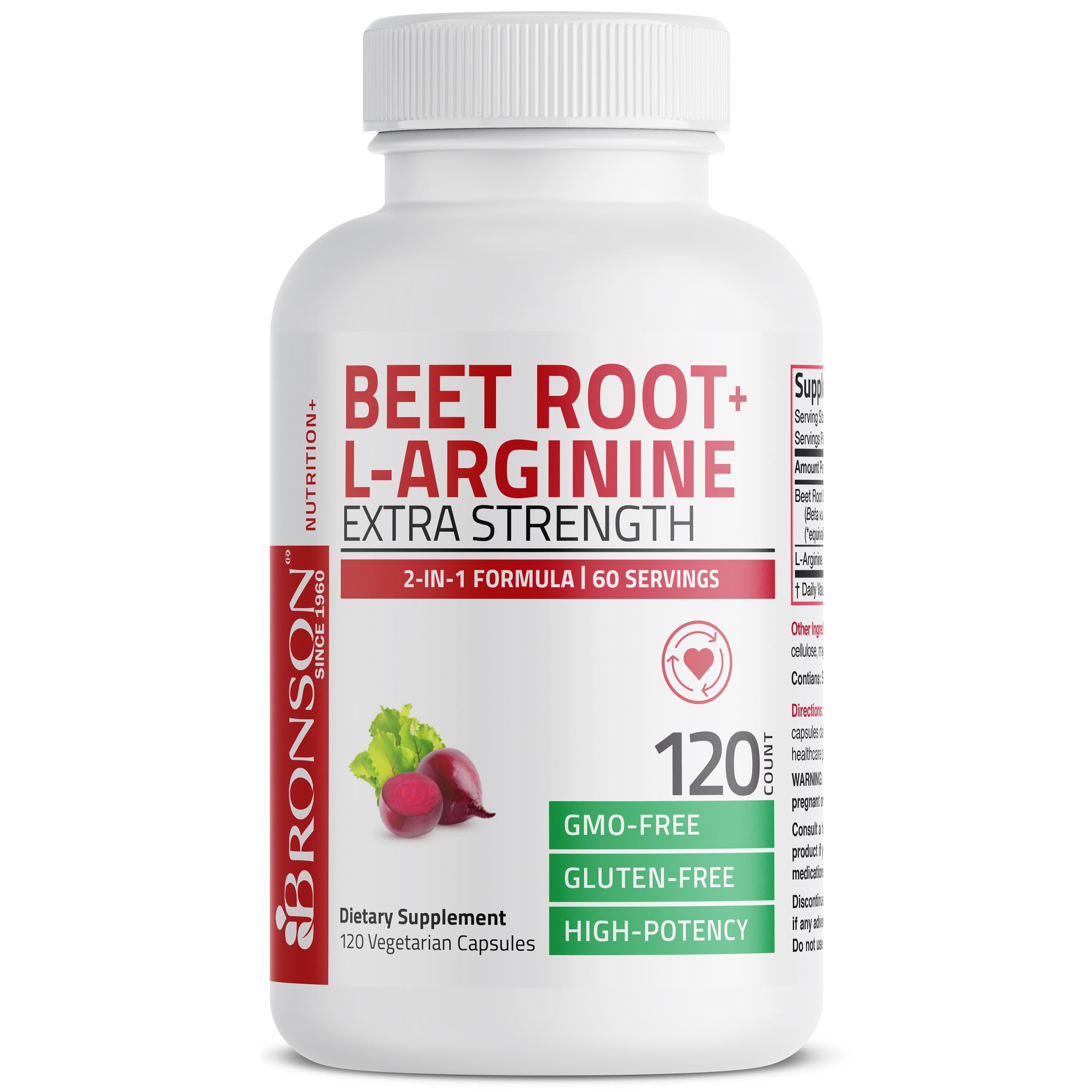 Beet Root + L-Arginine – Bronson Vitamins | Quality Vitamins and ...