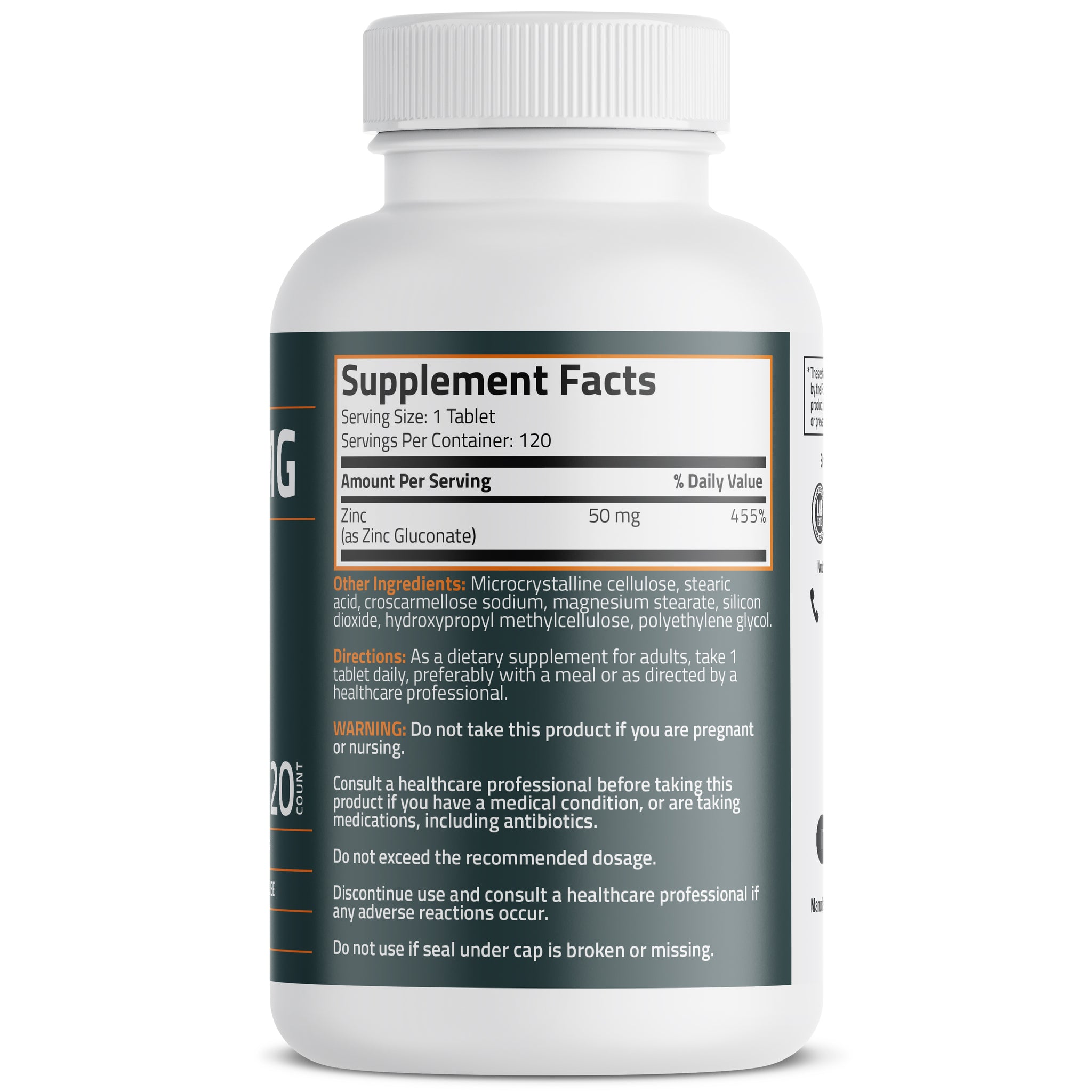 Zinc 50 MG – bronsonlabs