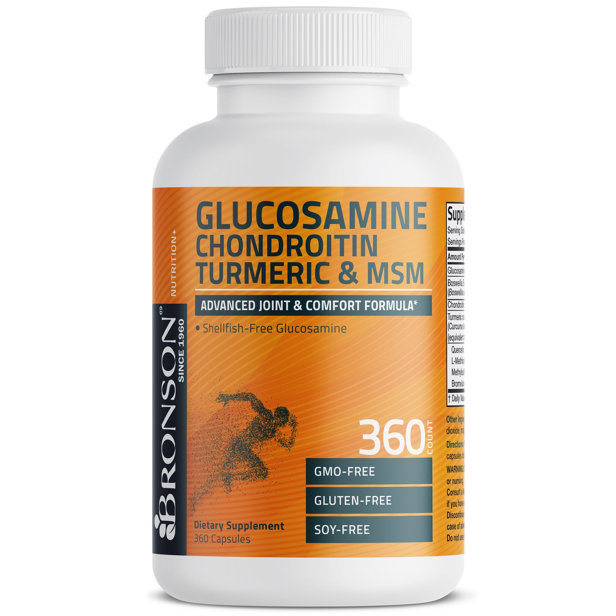 Glucosamine Chondroitin Turmeric & MSM – Bronson Vitamins | Quality ...
