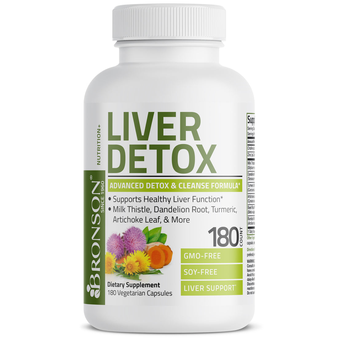 Liver Detox Advanced Detox & Cleansing Formula – bronsonlabs