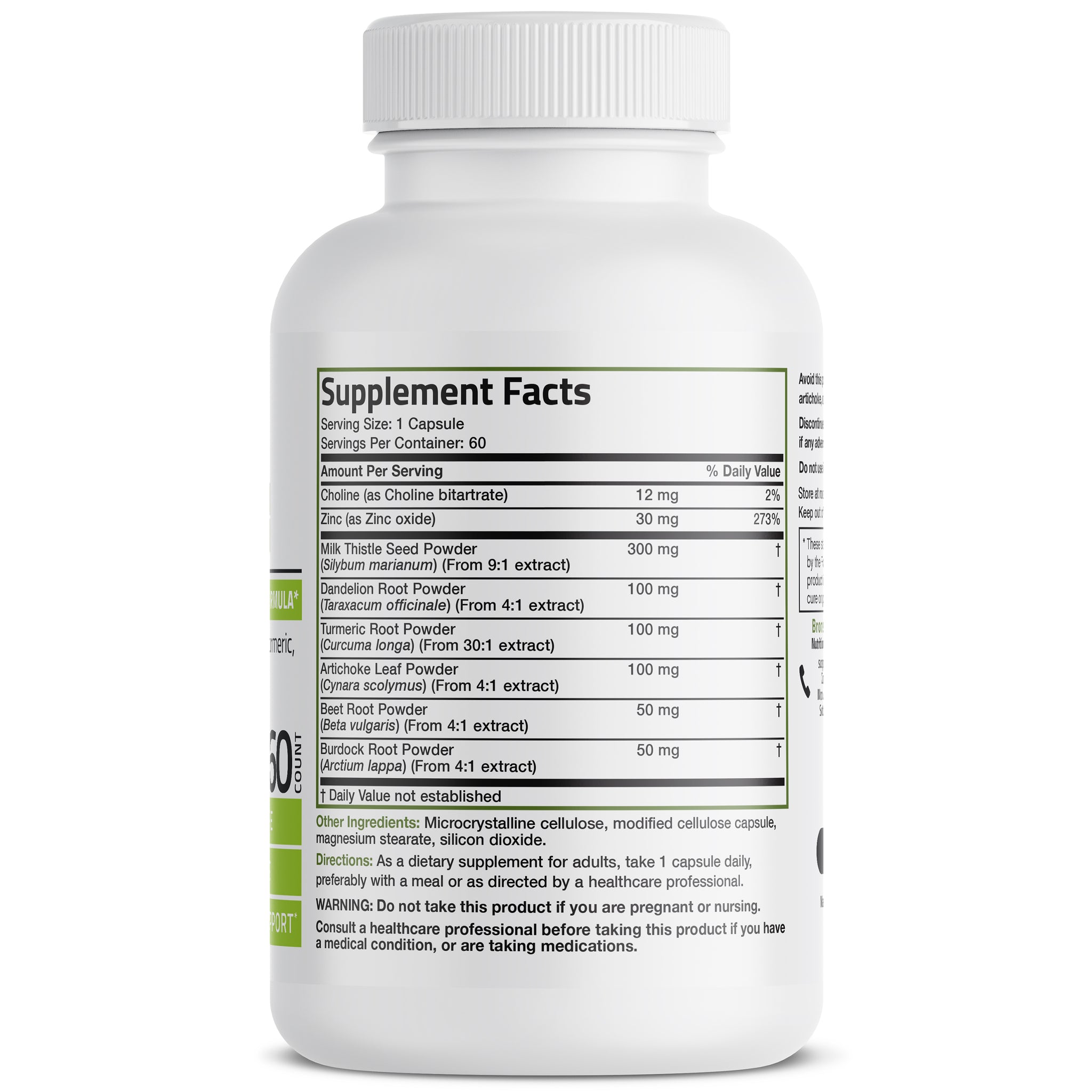 Liver Detox Advanced Detox & Cleansing Formula – Bronson Vitamins ...