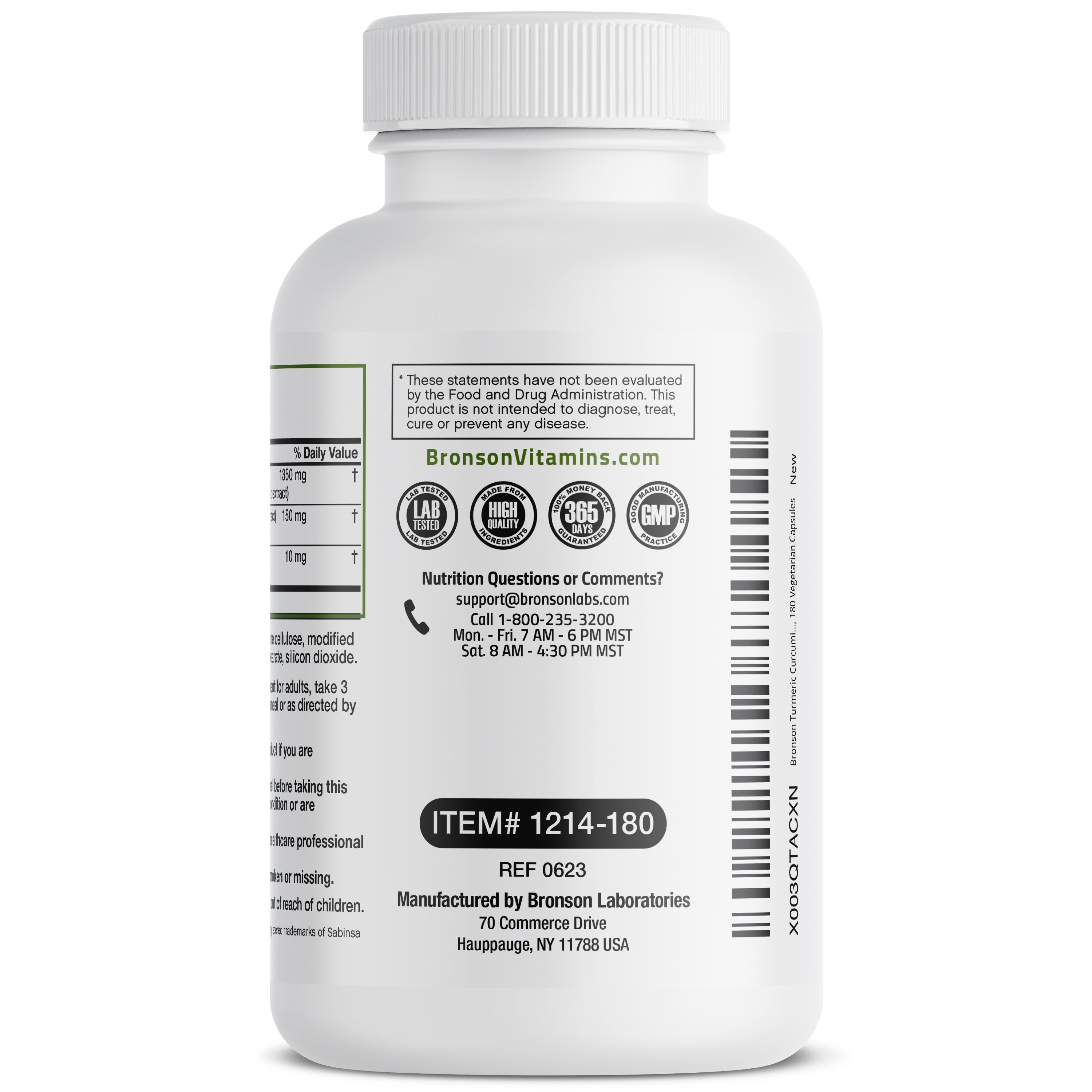 Turmeric Curcumin 1500 MG – bronsonlabs