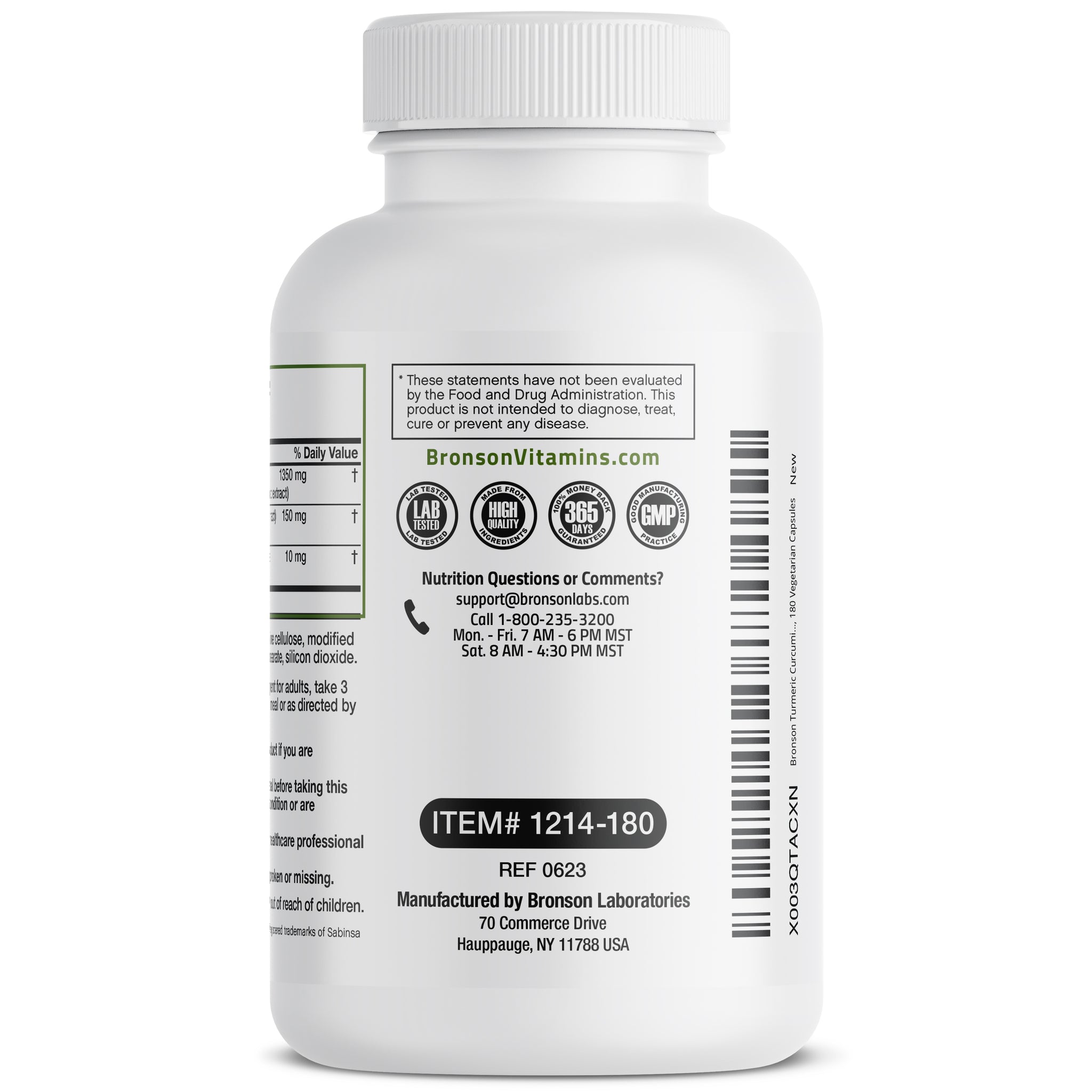 Turmeric Curcumin 1500 MG – bronsonlabs
