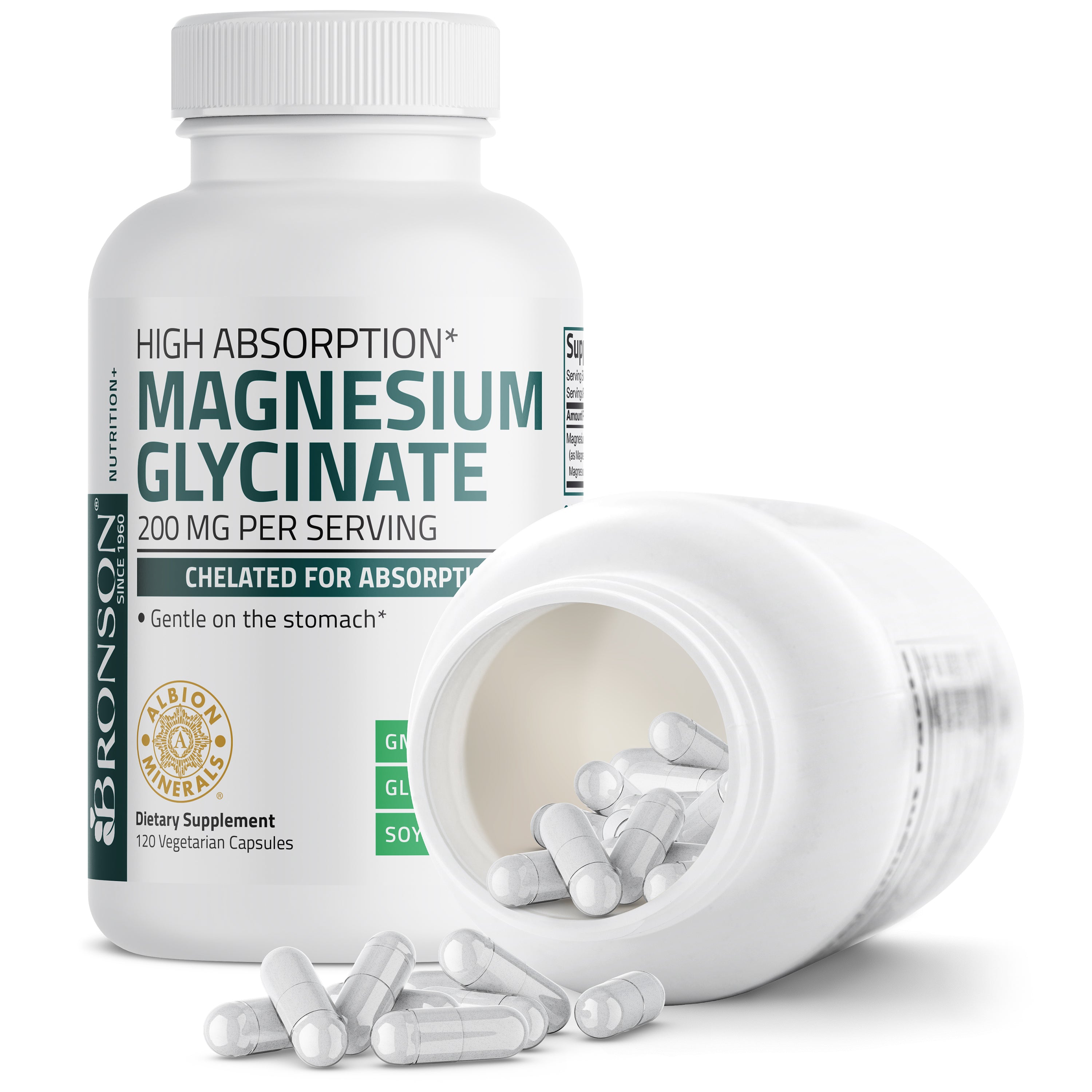 Magnesium Glycinate High Absorption 200 MG – bronsonlabs