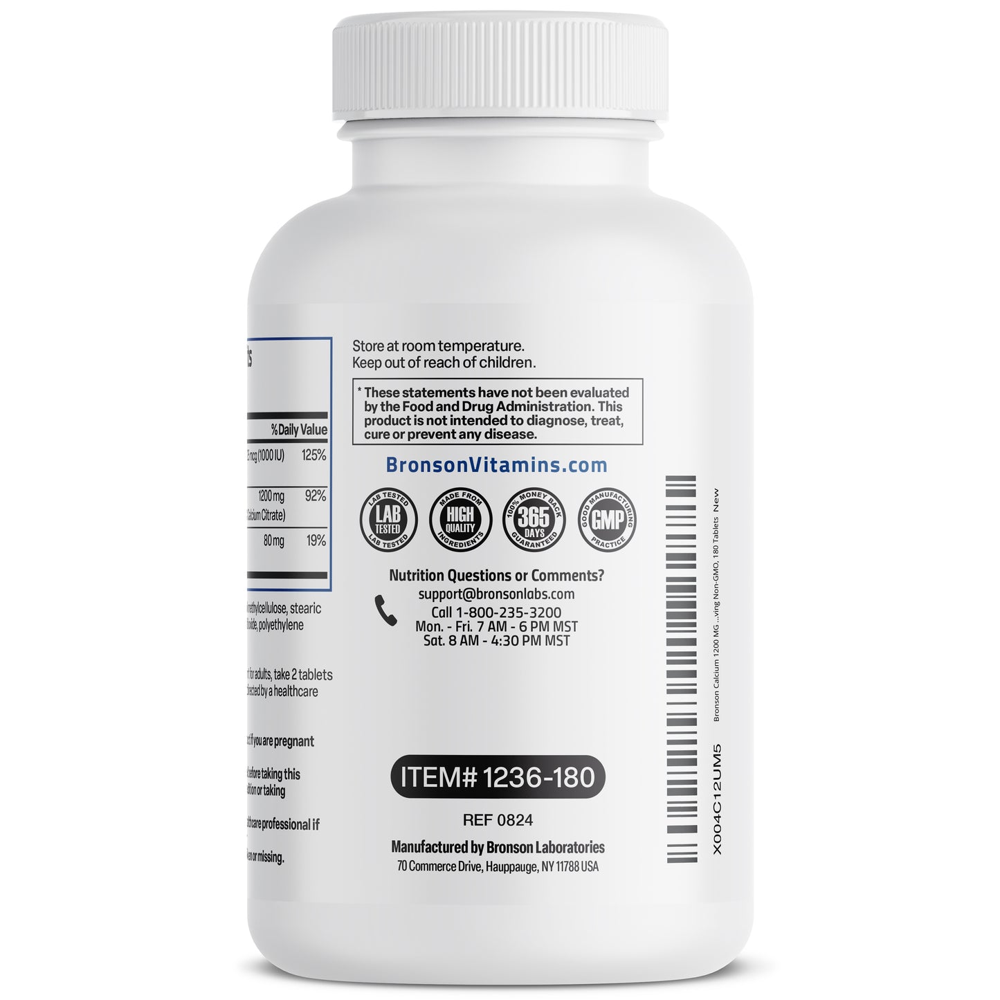 Calcium 1200 MG Sustained Release – bronsonlabs