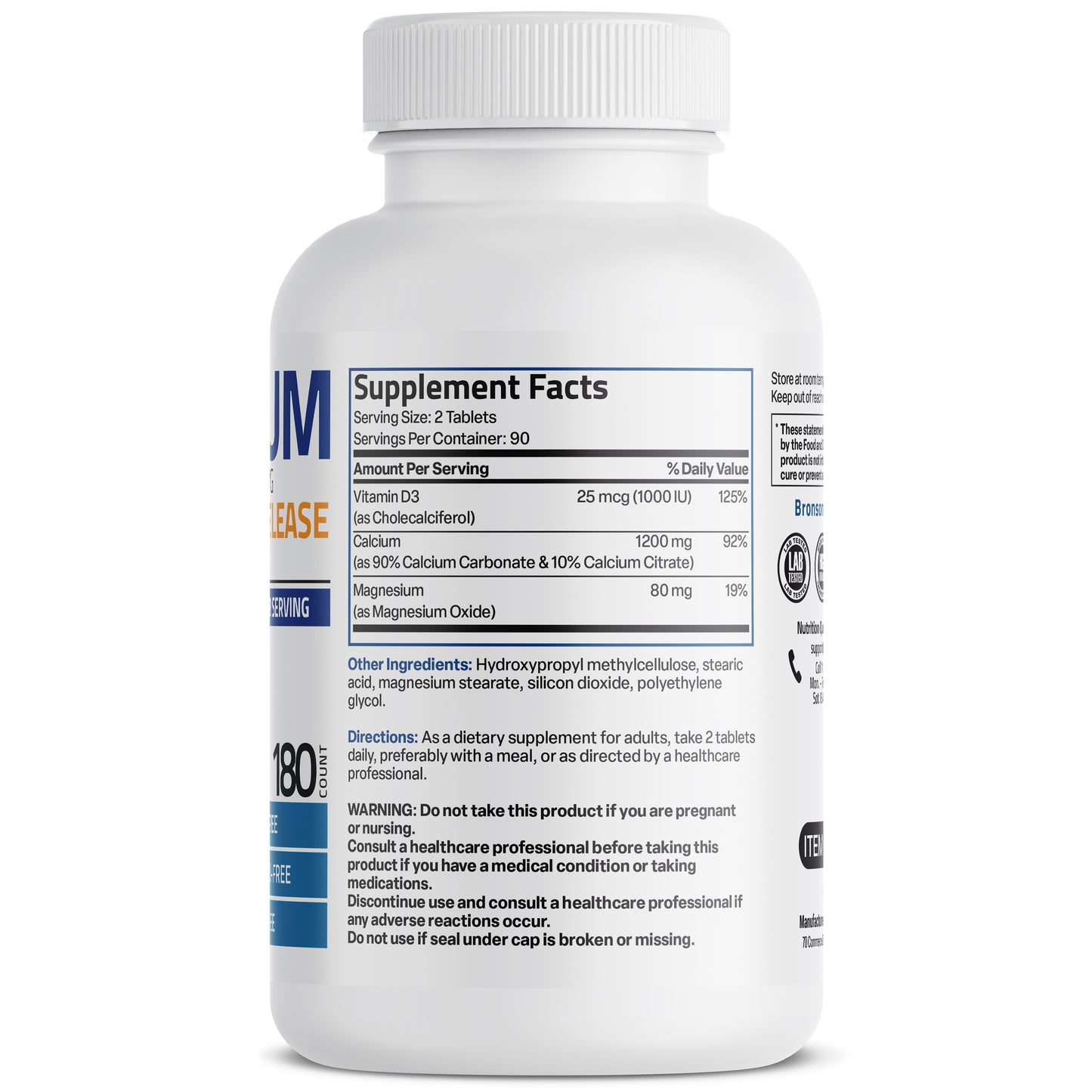 Calcium 1200 MG Sustained Release – bronsonlabs