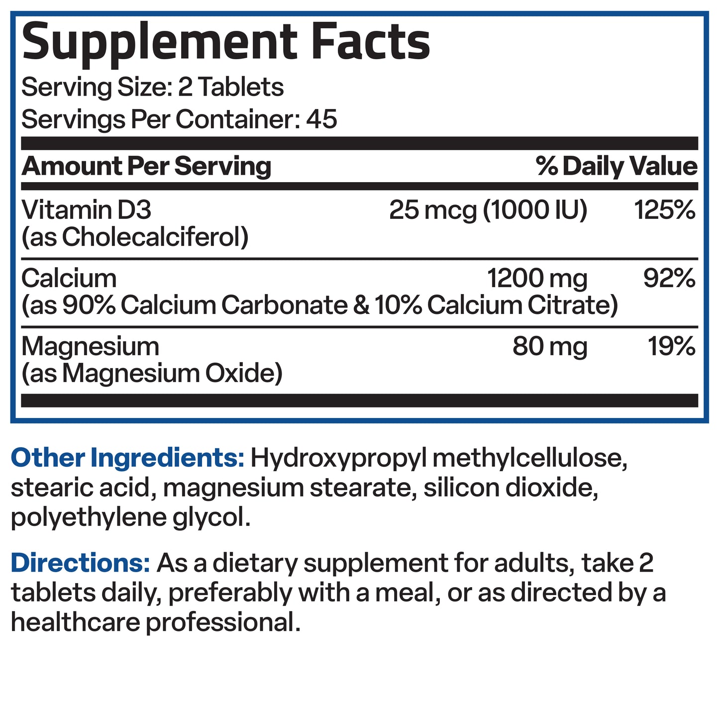 Calcium 1200 MG Sustained Release – bronsonlabs