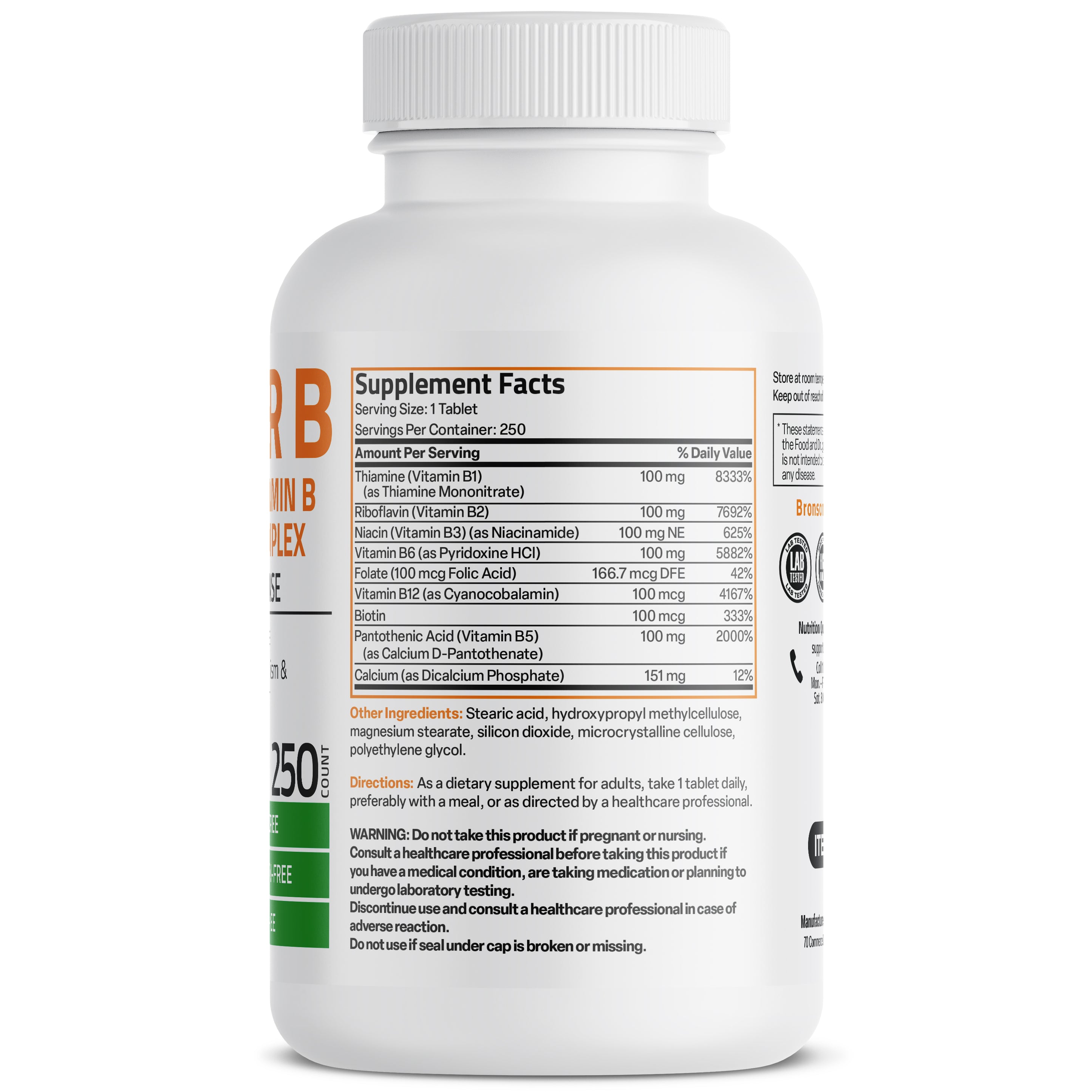 Super Vitamin B 100 Complex Sustained Release | Vitamins & Supplements ...