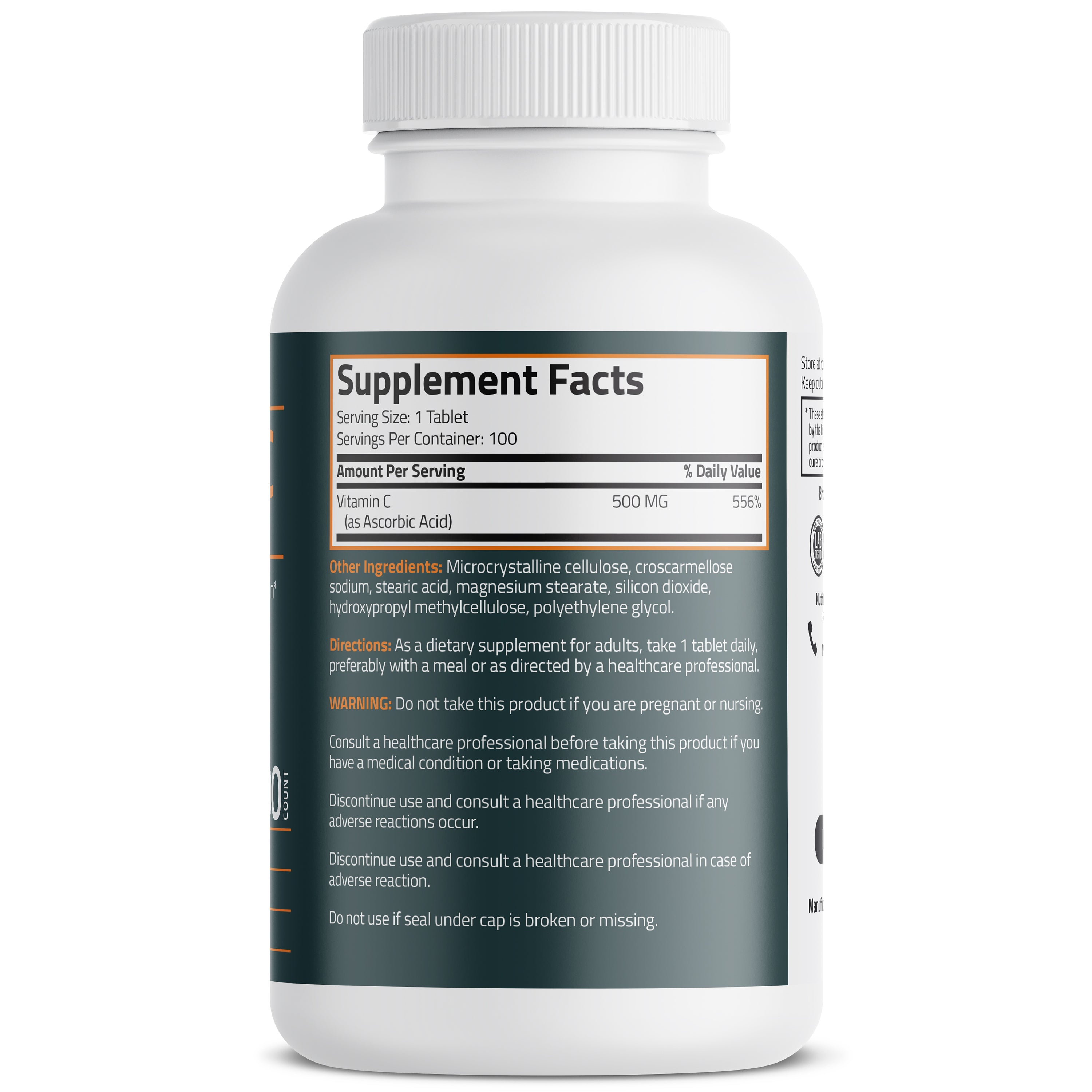 Vitamin C 500 MG – bronsonlabs