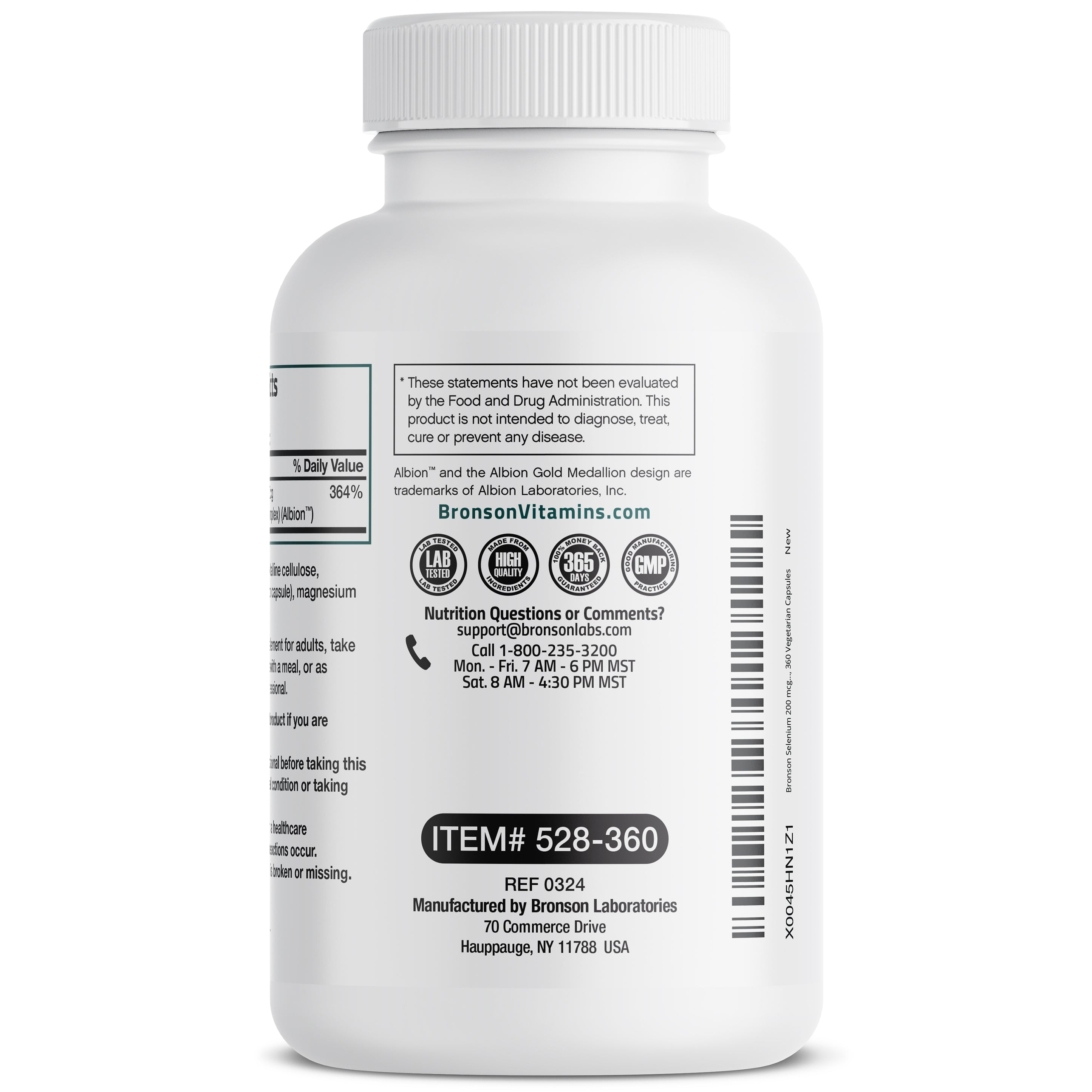 Selenium - 200 mcg - | Vitamins & Supplements | Bronson Vitamins ...