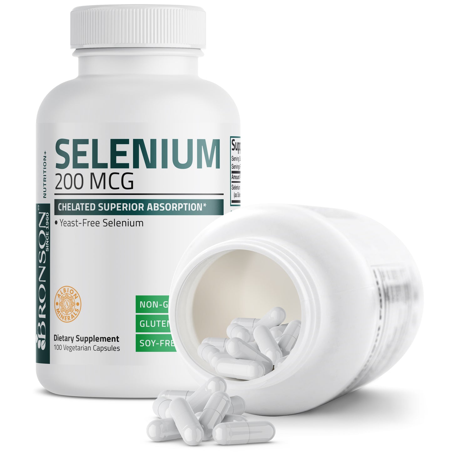 Selenium - 200 mcg - | Vitamins & Supplements | Bronson Vitamins ...