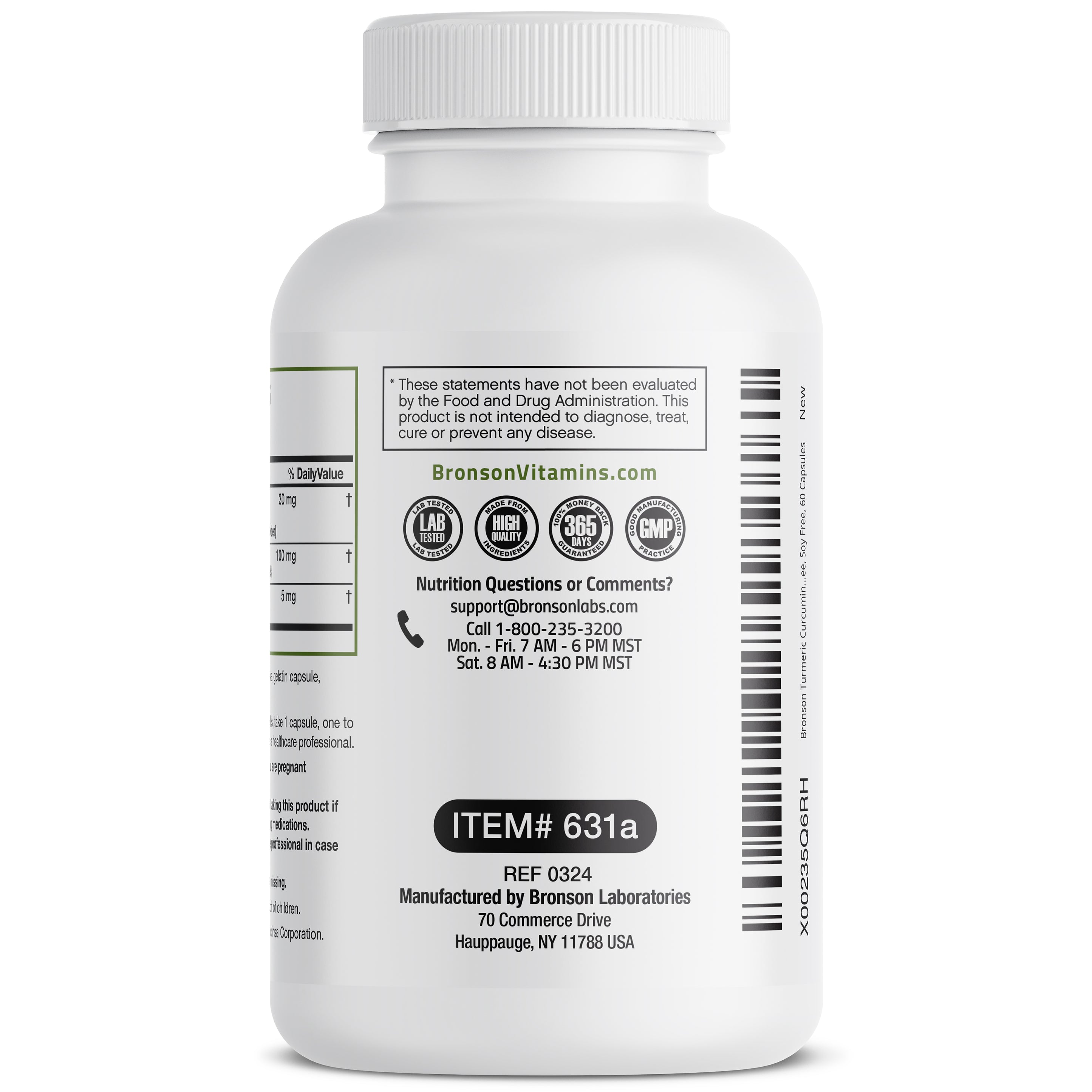 Turmeric Complex with BioPerine® 60 Capsules | Herbs & Herbal Extracts ...