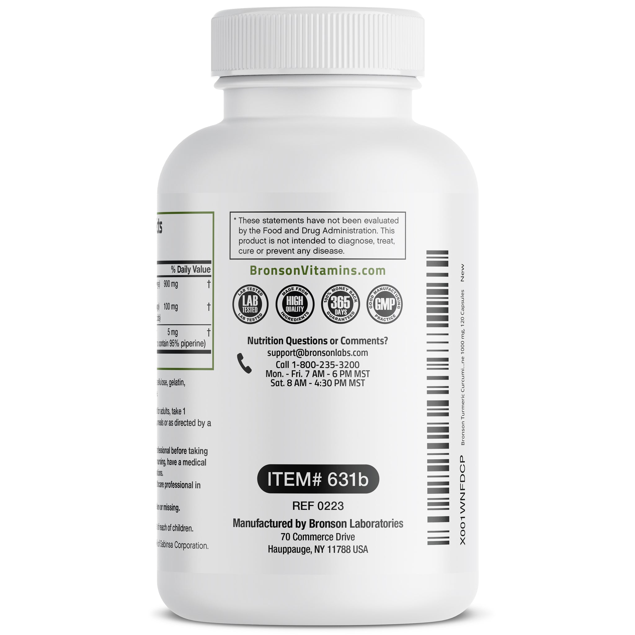 Turmeric Complex with BioPerine® 60 Capsules | Herbs & Herbal Extracts ...