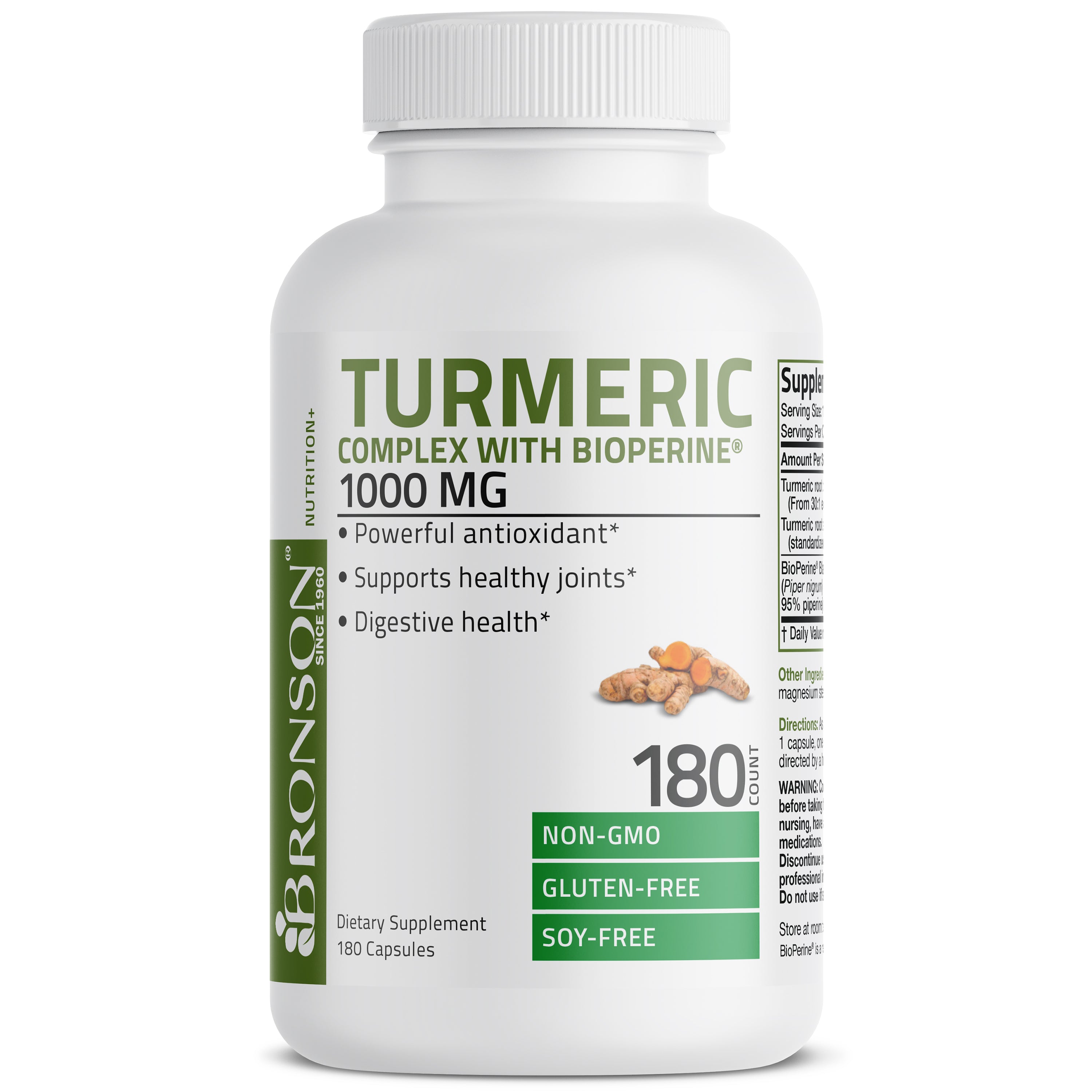 Turmeric Complex with BioPerine® 60 Capsules | Herbs & Herbal Extracts ...