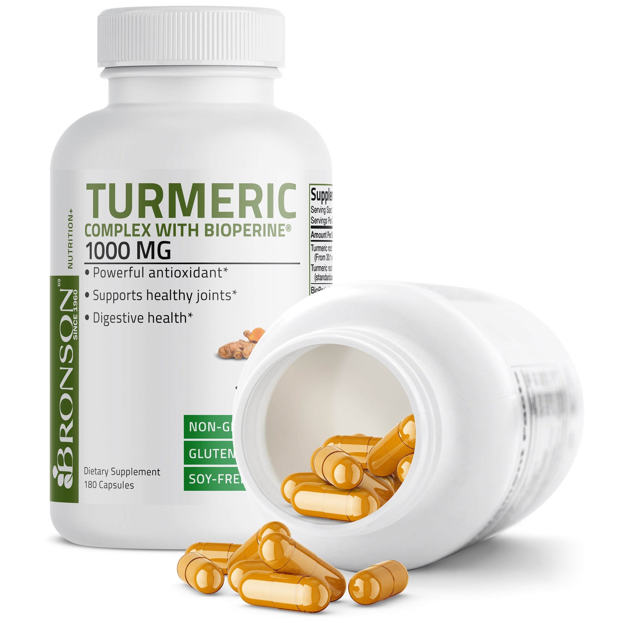 Turmeric Complex with BioPerine® 60 Capsules | Herbs & Herbal Extracts ...