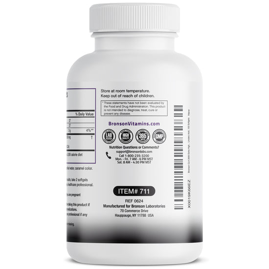 CLA 3000 Conjugated Linoleic Acid Extra High Potency - 3,000 mg ...