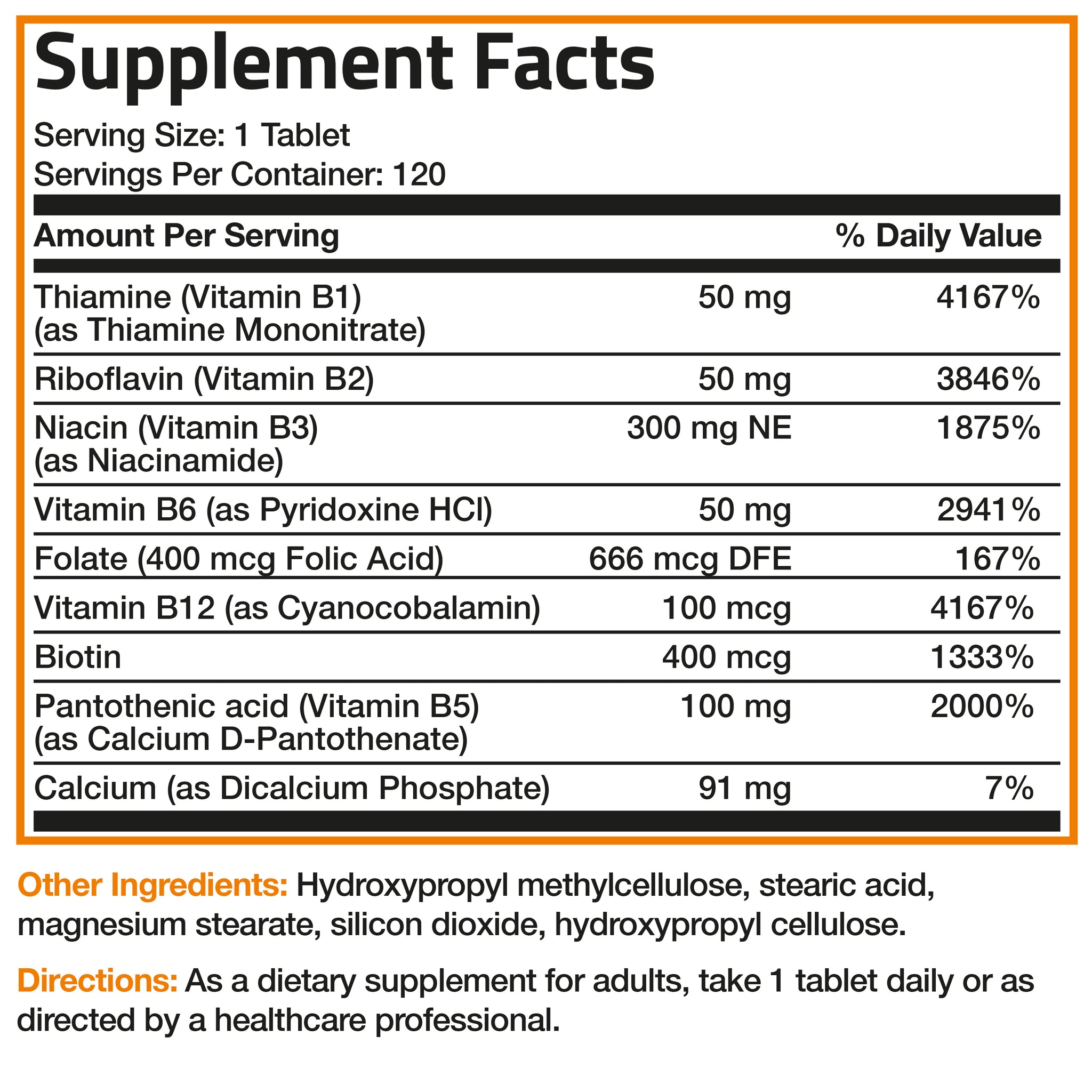 Bronson Vitamin B Complex Sustained Release | Vitamins & Supplements ...