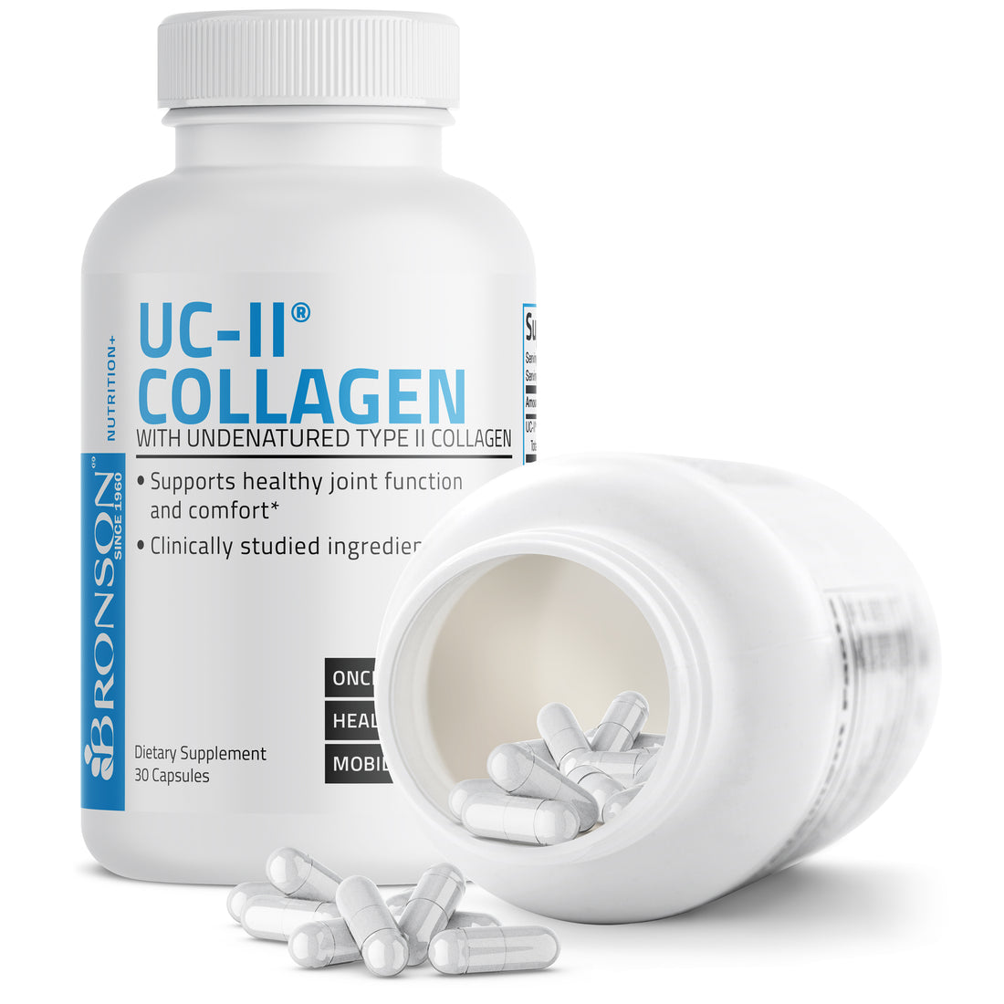 Bronson UC-II® Type II Collagen 30 Capsules | Joint Health Supplements ...