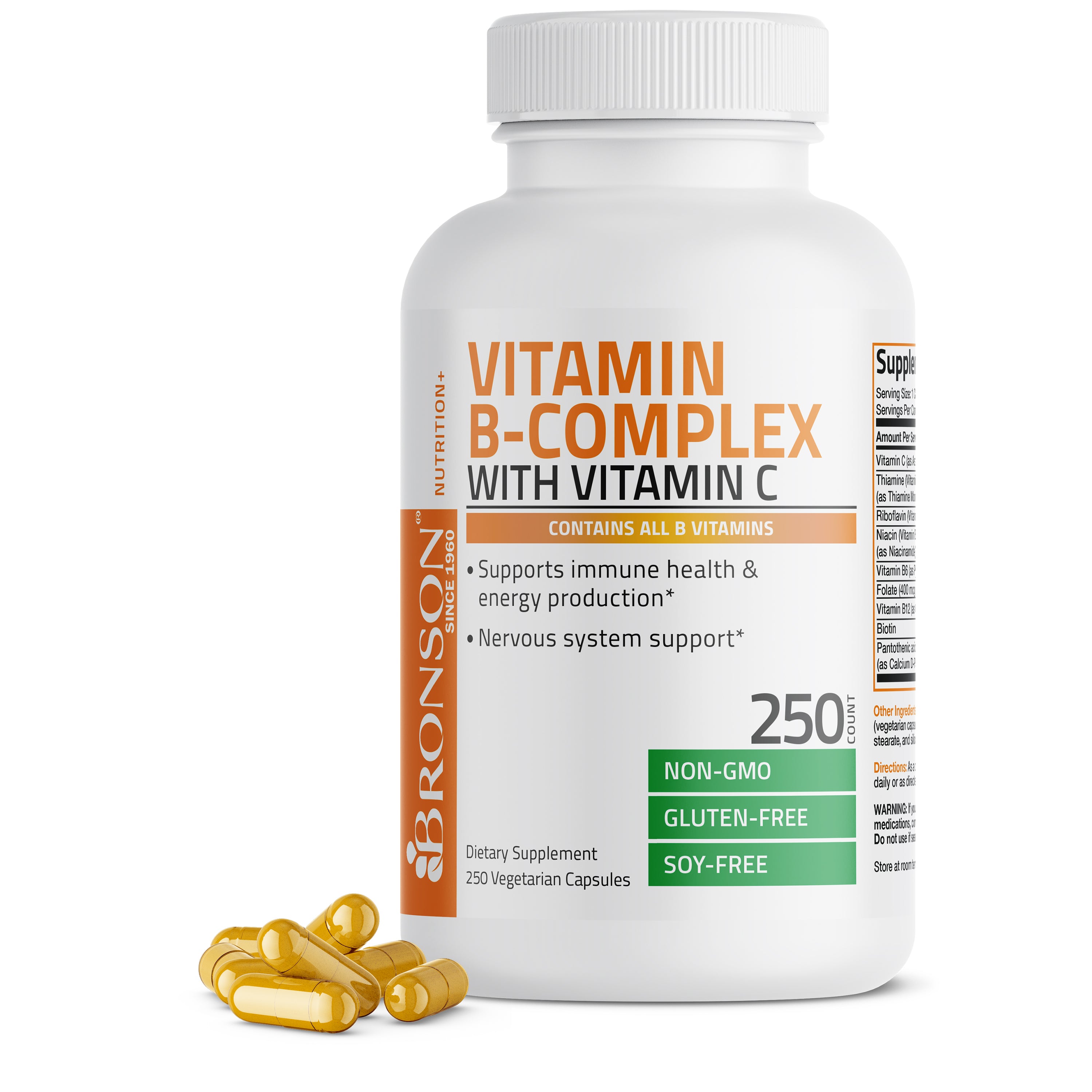 Vitamin B Complex with Vitamin C – bronsonlabs