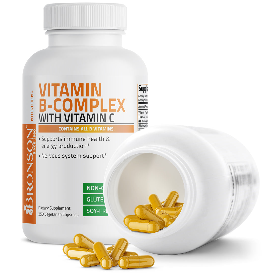 Vitamin B Complex with Vitamin C – bronsonlabs