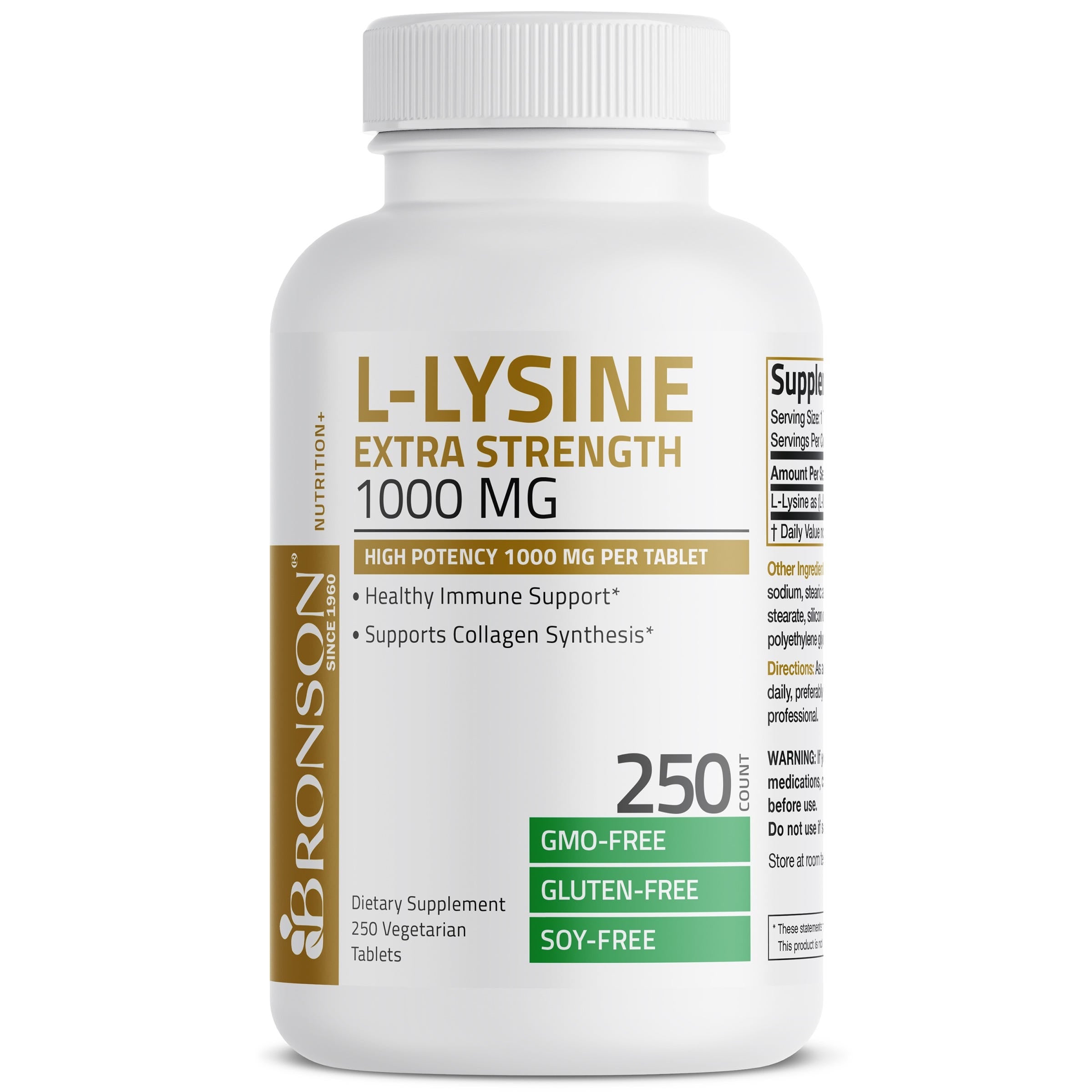 L-Lysine Extra Strength 1,000 MG – bronsonlabs
