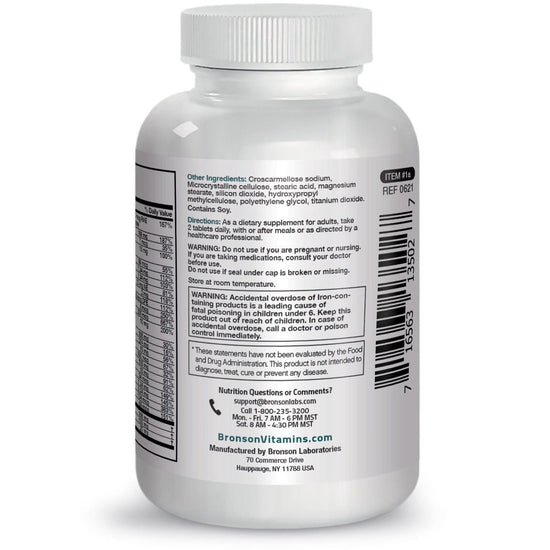 Vitamin & Mineral Insurance Formula - 100 Tablets | Vitamins ...