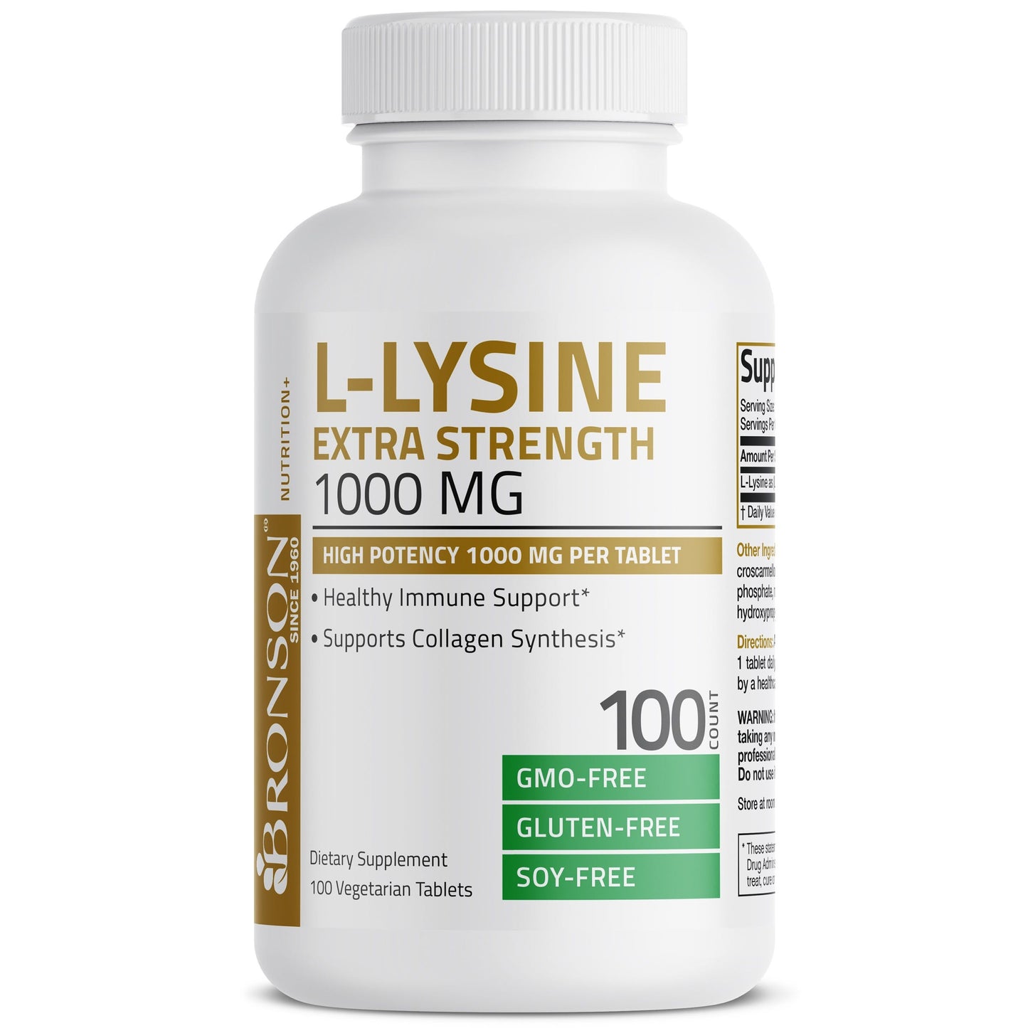 L-Lysine Extra Strength 1,000 MG – bronsonlabs