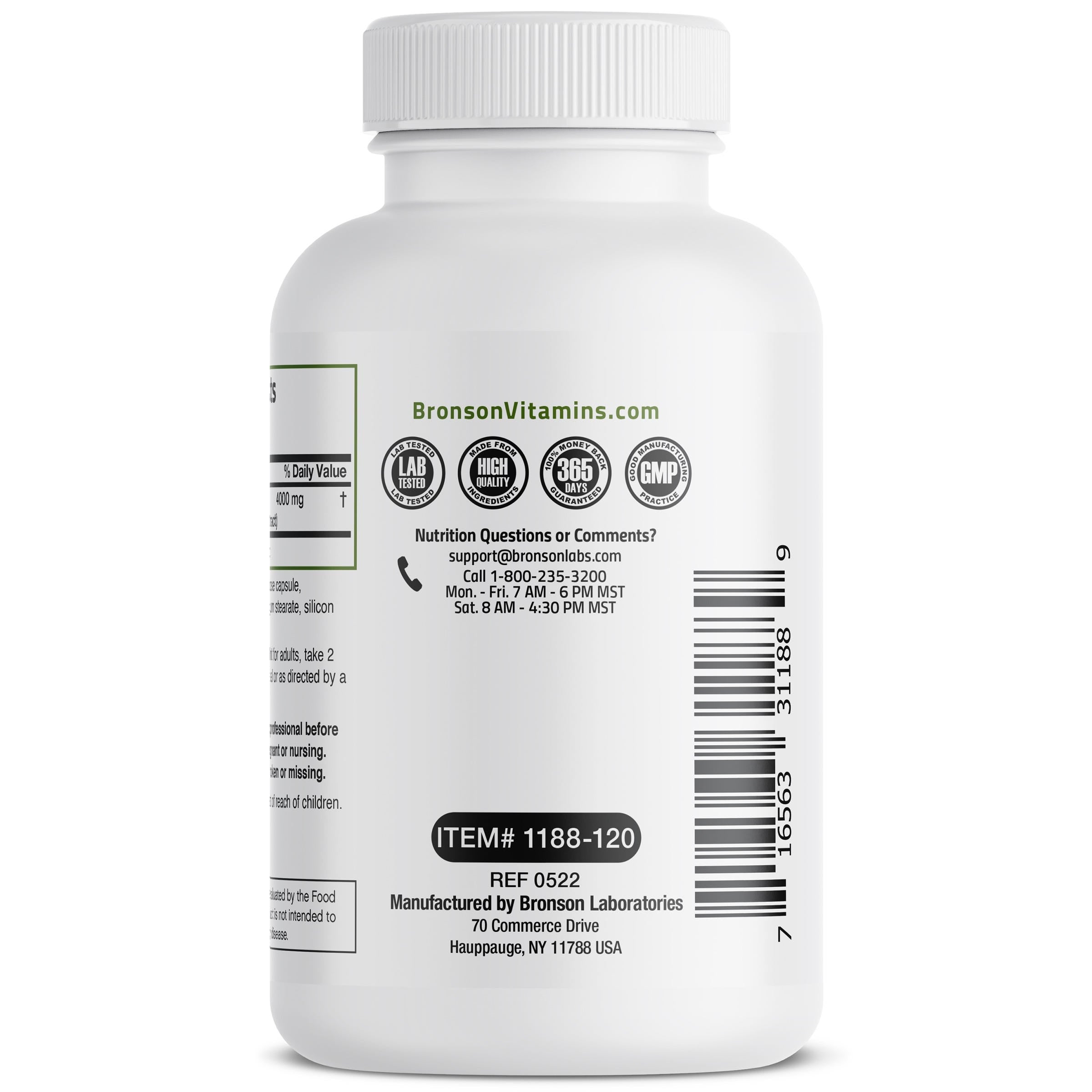 Maca Root Extra Strength 4000 MG per Serving – bronsonlabs