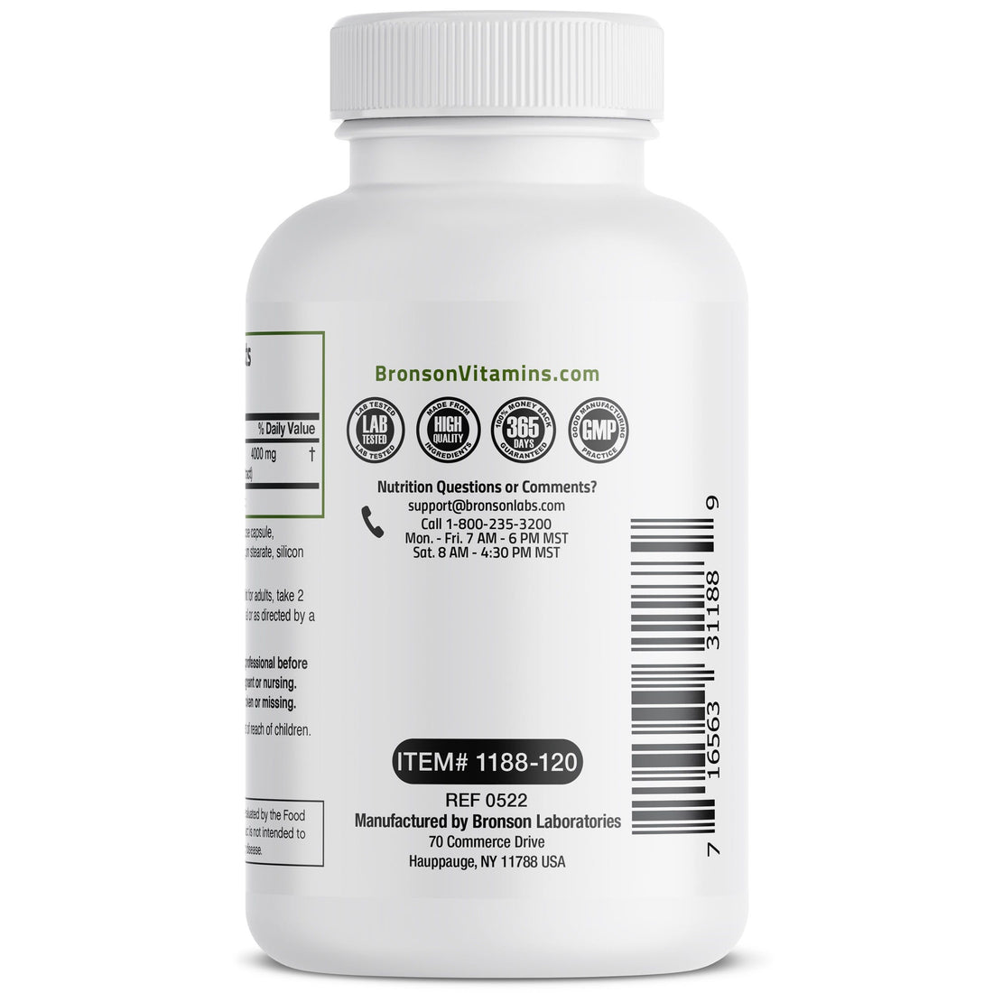 Maca Root Extra Strength 4000 MG per Serving – bronsonlabs