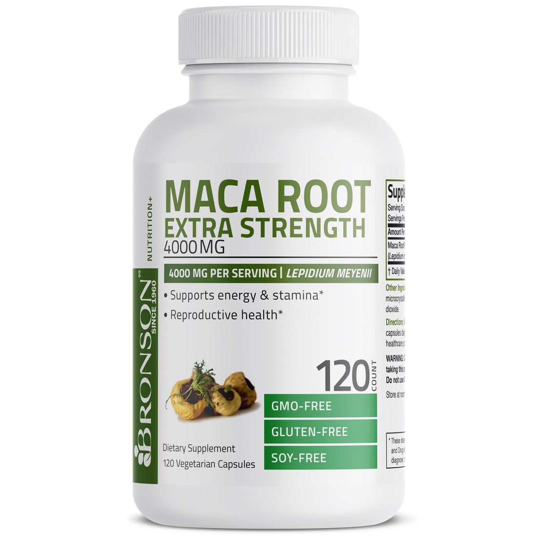 Maca Root Extra Strength 4000 MG per Serving – bronsonlabs
