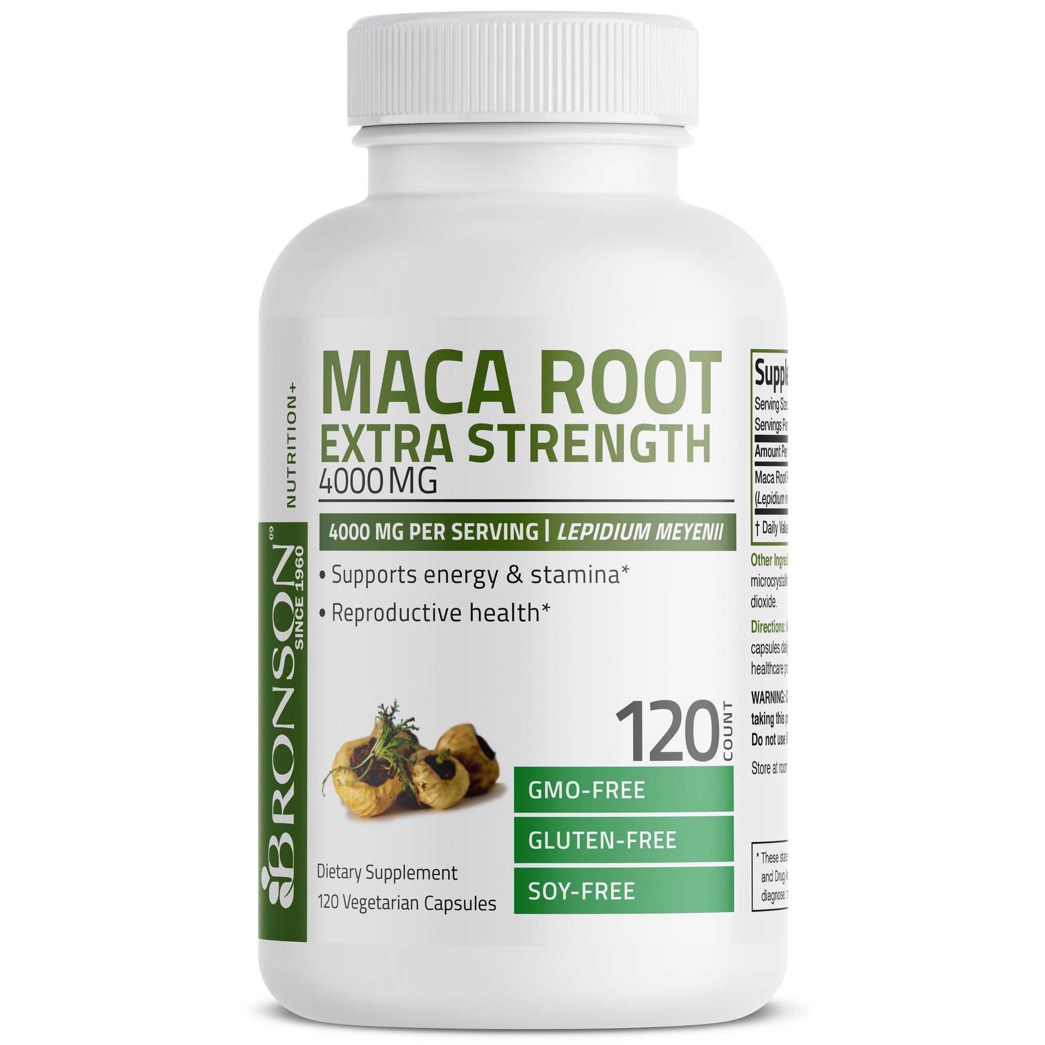 Maca Root Extra Strength 4000 MG per Serving – bronsonlabs