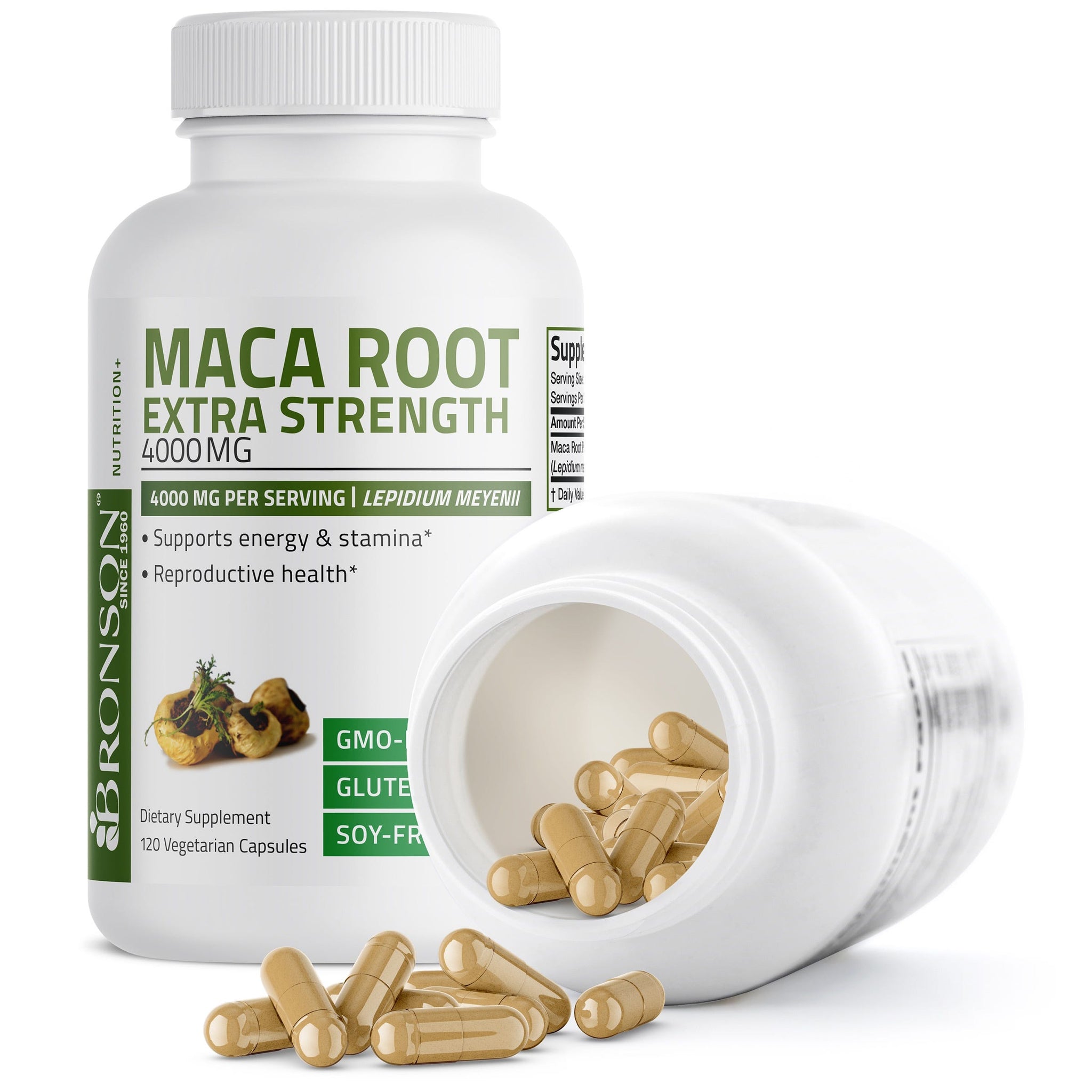 Maca Root Extra Strength 4000 MG per Serving – bronsonlabs